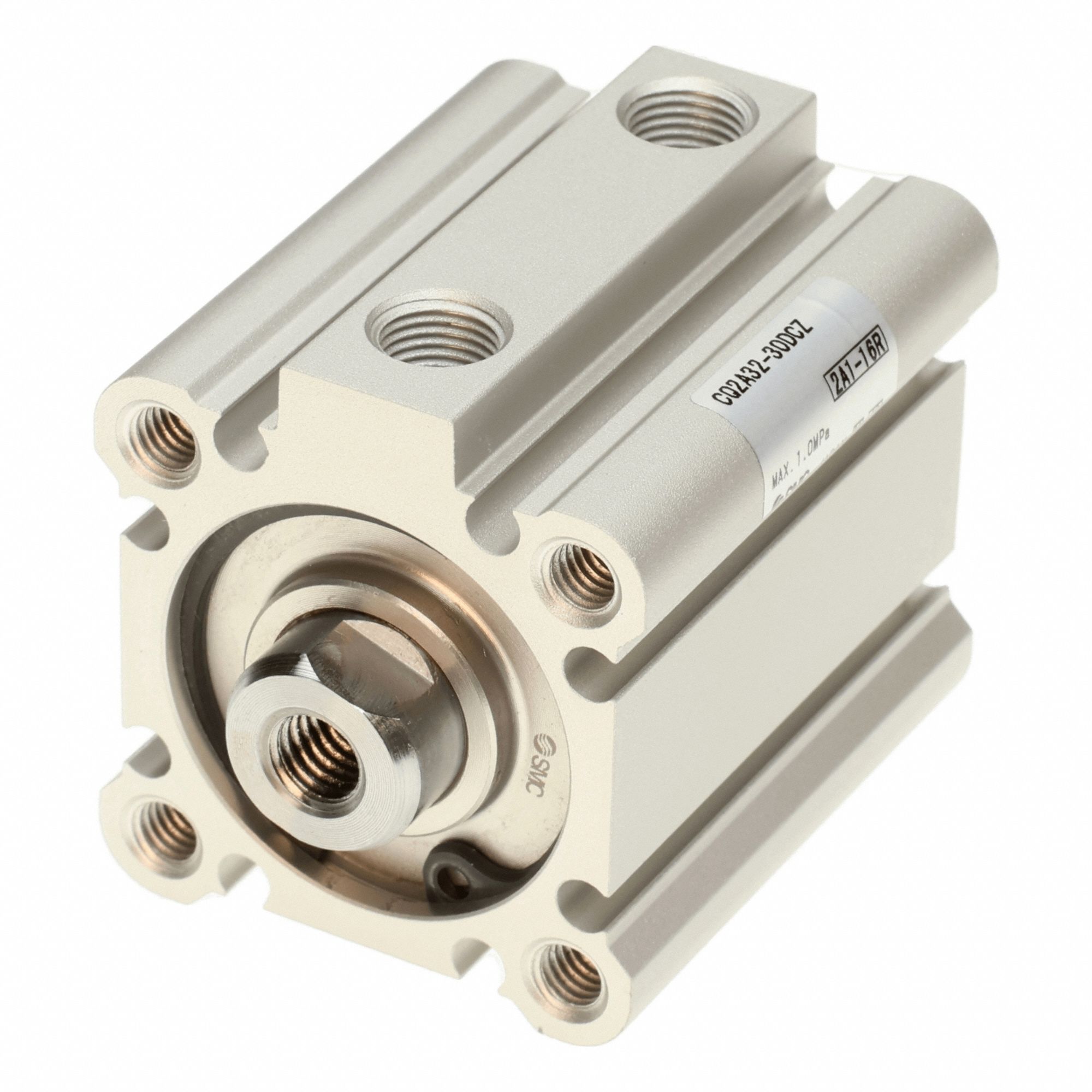 SMC, 32 mm Bore Dia, 75 mm Stroke Lg, Compact Cylinder - 826EG6|CQ2A32-75DZ - Grainger
