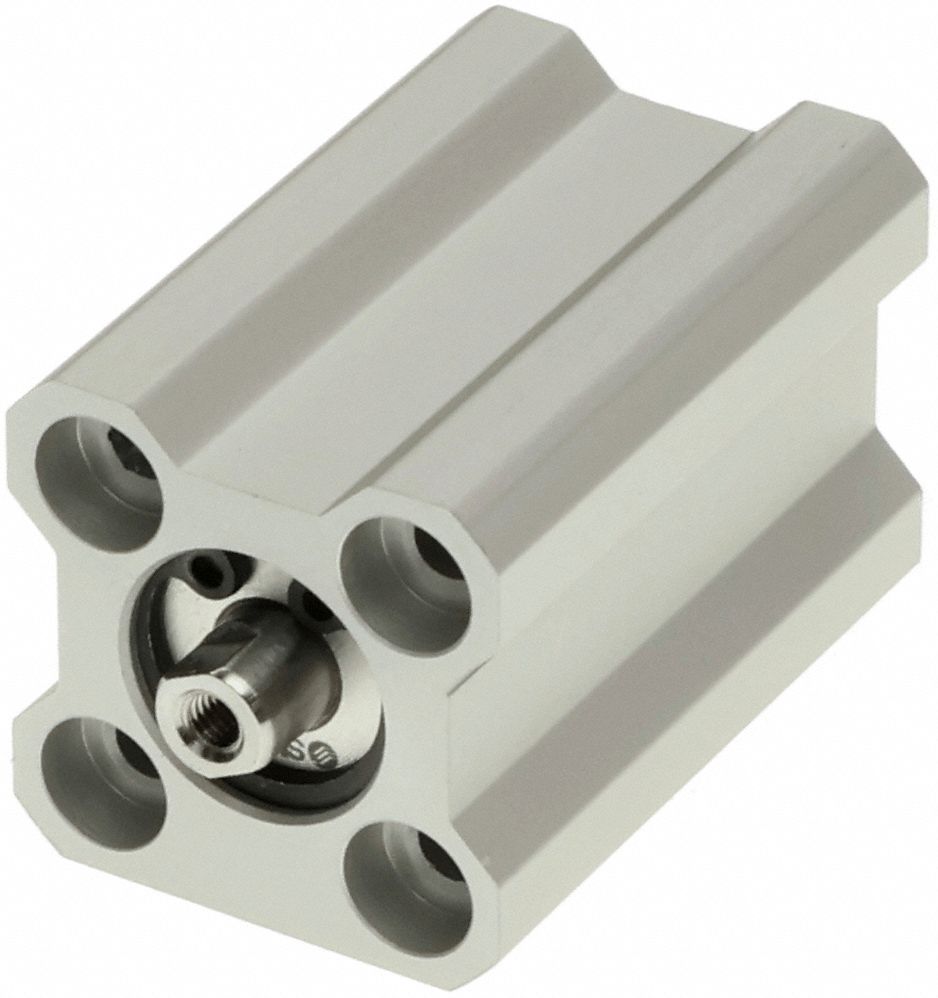 SMC, 12 mm Bore Dia, 15 mm Stroke Lg, Compact Cylinder - 826EH1|CQ2B12-15D - Grainger