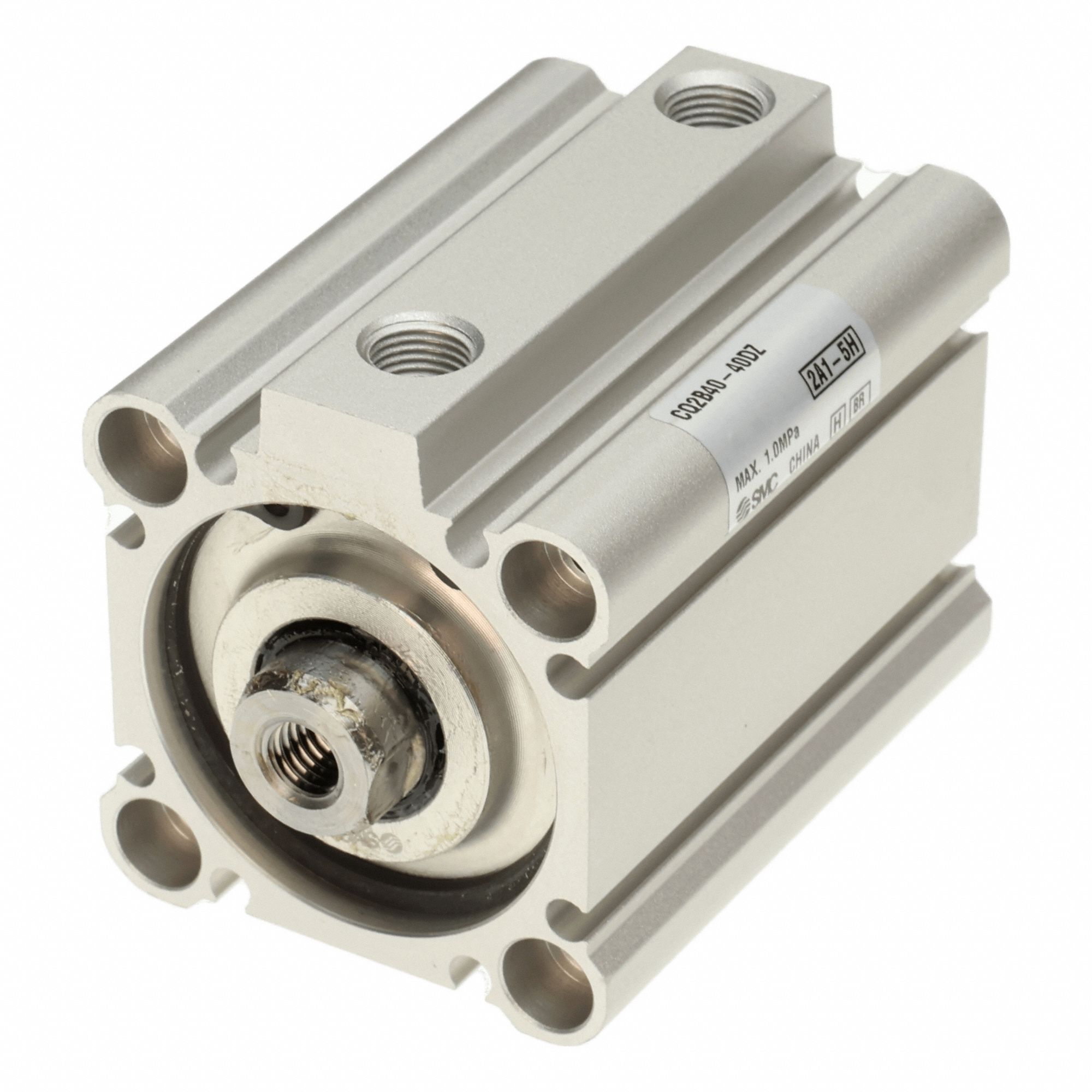 SMC, 40 mm Bore Dia, 25 mm Stroke Lg, Compact Cylinder - 826EK2|CQ2B40-25DZ - Grainger