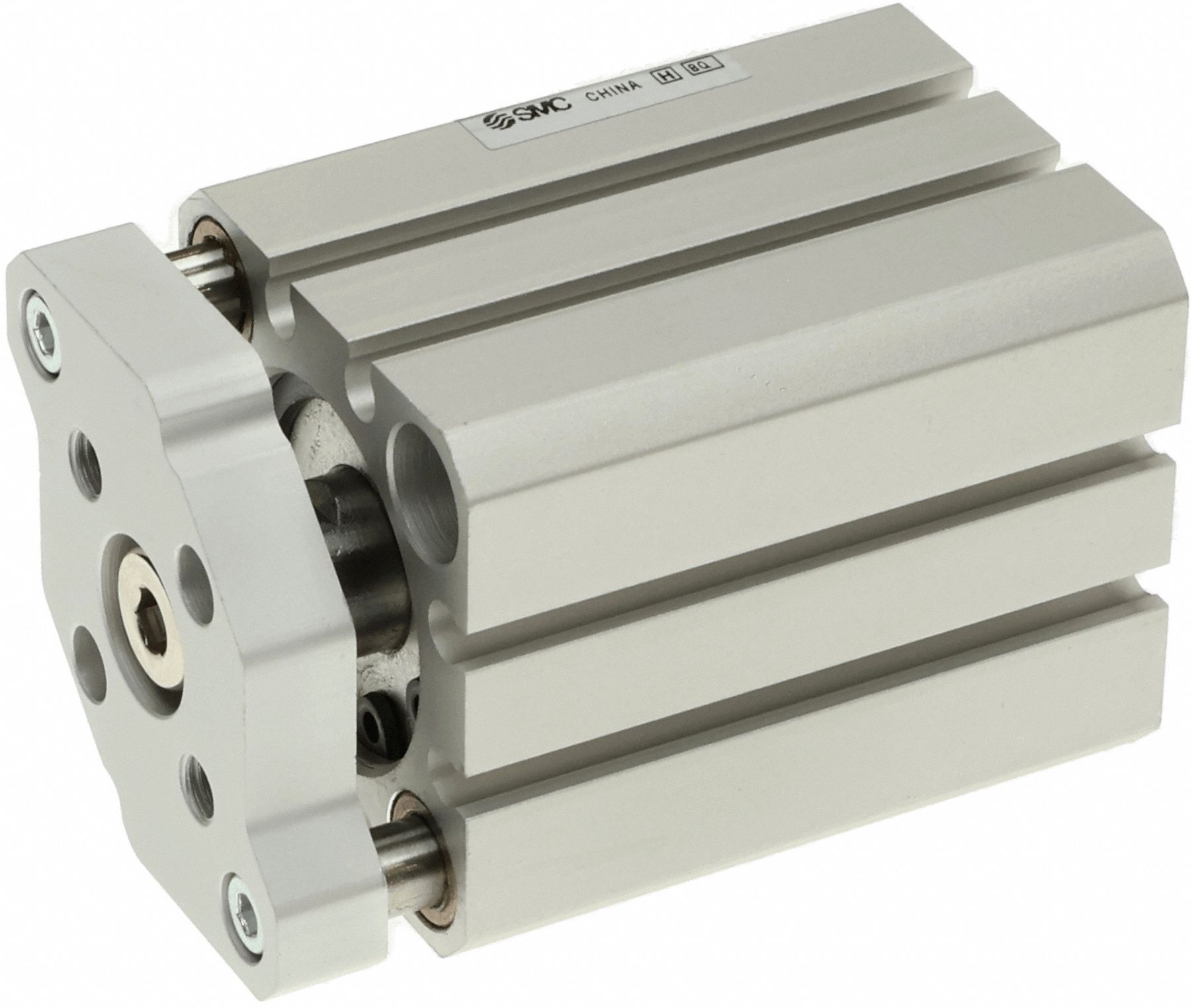 SMC, 25 mm Bore Dia, 25 mm Stroke Lg, Compact Cylinder - 826DU0|CDQMB25-25 - Grainger
