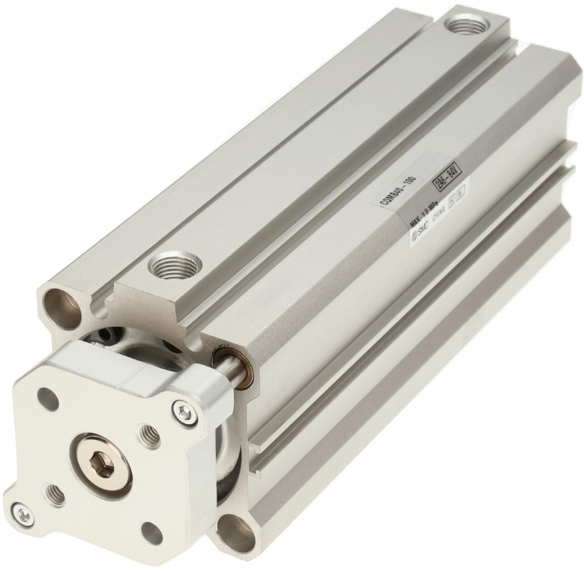 SMC, 40 mm Bore Dia, 50 mm Stroke Lg, Compact Cylinder - 826EL4|CQMB40-50 - Grainger