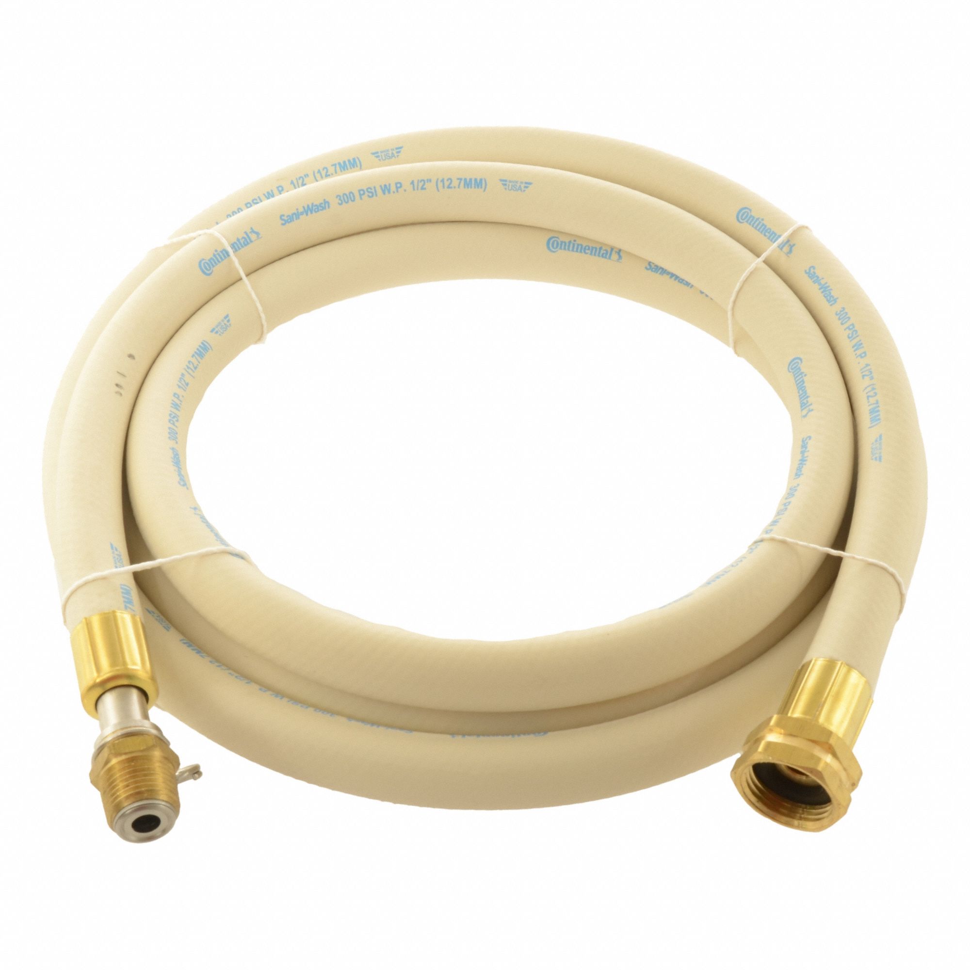 3/4 in Hose Inside Dia., 300 psi, Washdown Hose - 829D15|CR075-50FGMS ...