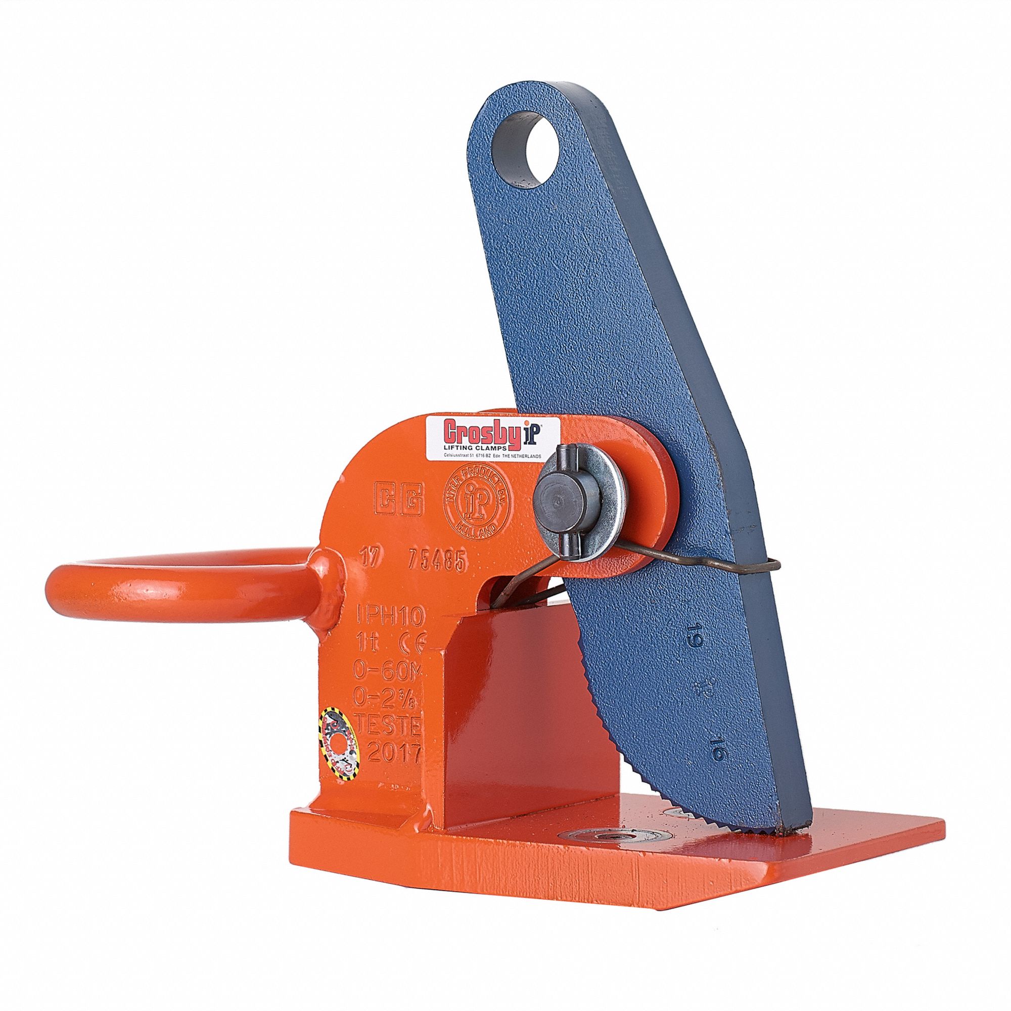 IP CLAMP, 120 MM W, HARDENED STEEL, 3 TON LOAD LIMIT, MANUAL - 3879 ...