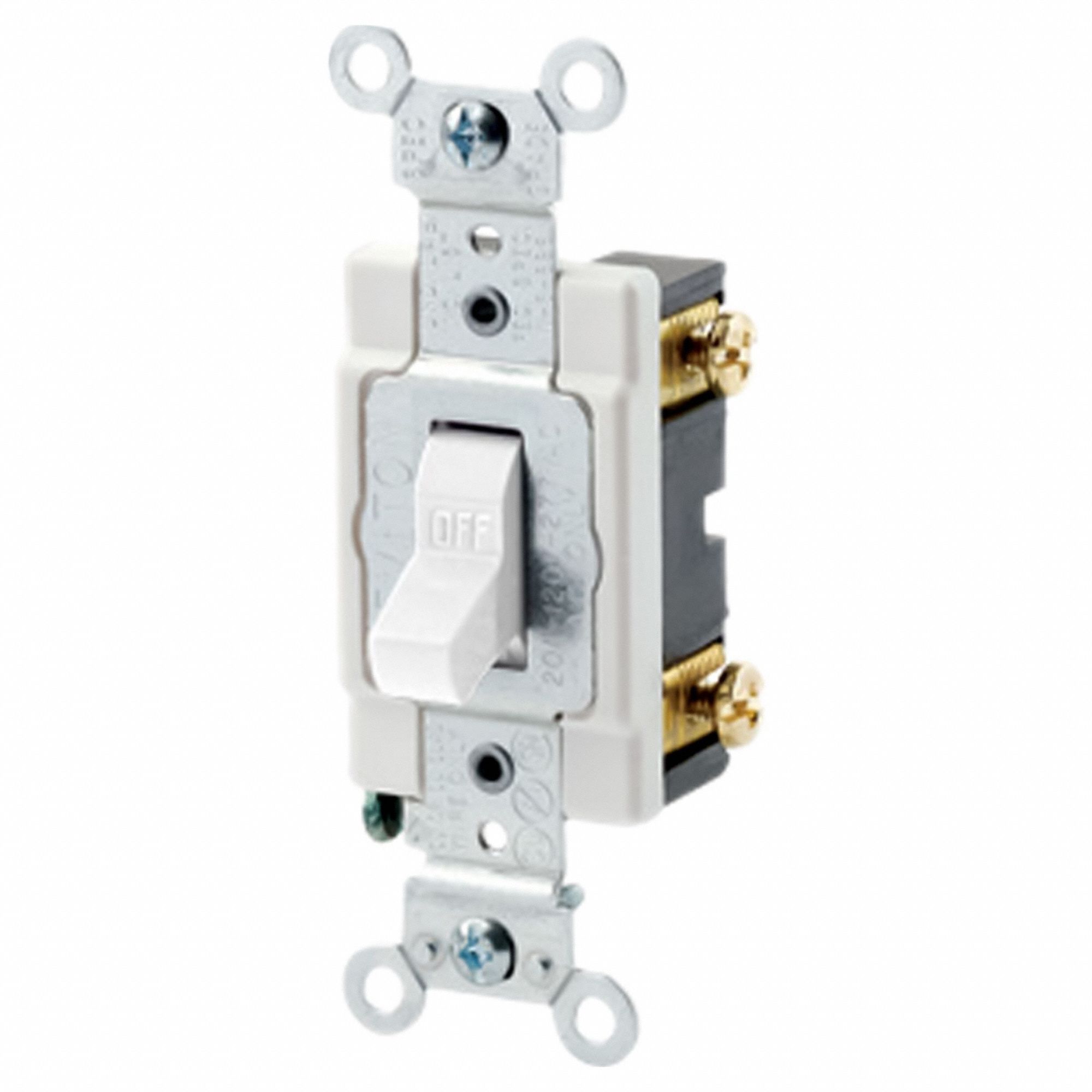 Toggle Switch, Single Pole, Wall Switch - 810UC4|CSB1-20W - Grainger