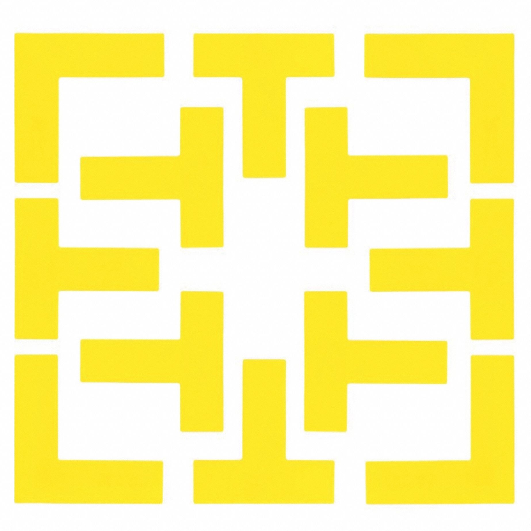 CHAMPION SPORTS, Yellow, Vinyl-Nylon, Pickleball Court Marker - 817JN4 ...