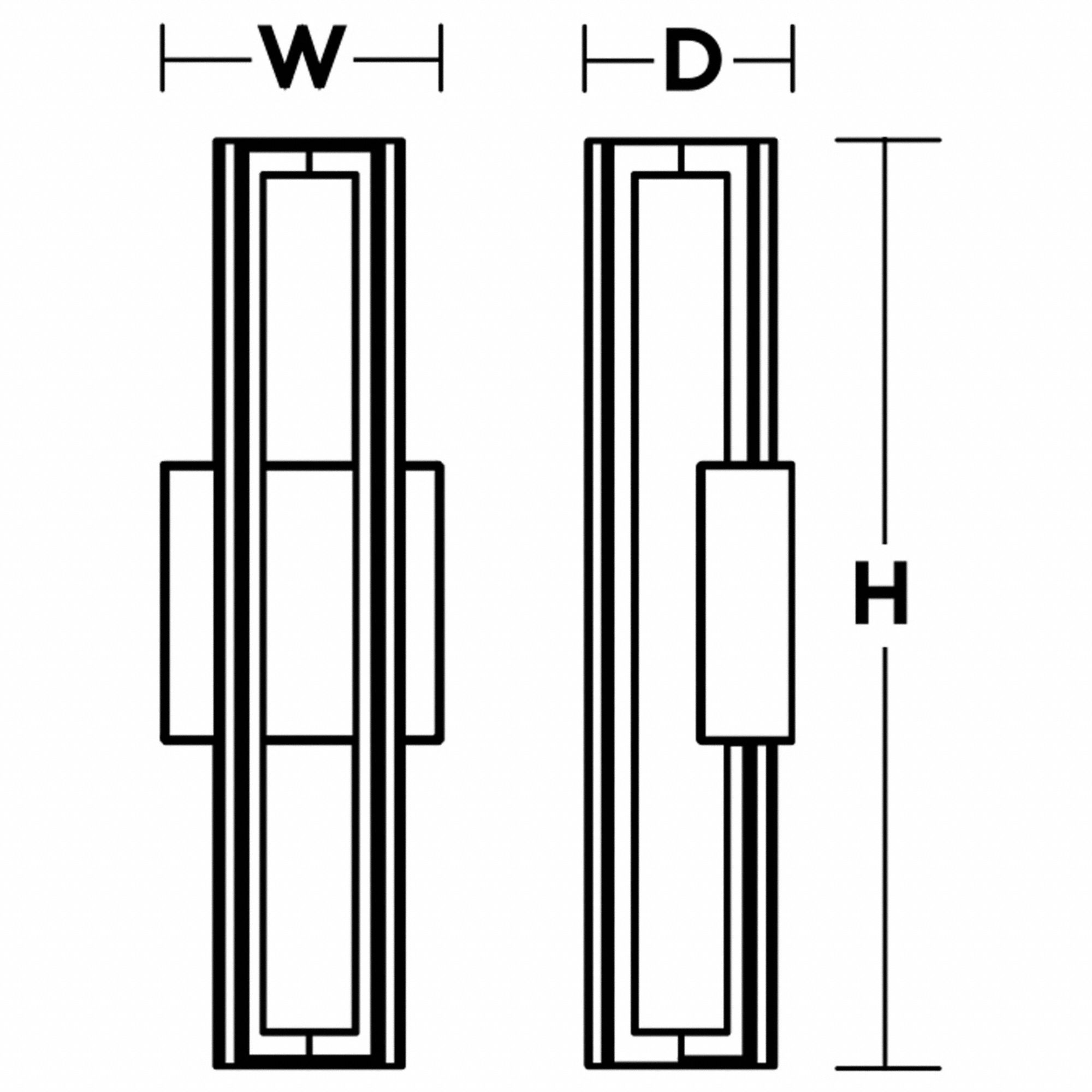 AFX INC. LEDSconce: Black, 1,800 lm Light Output, 3000K, 90 Color ...
