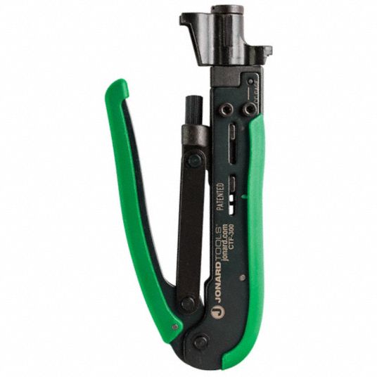 JONARD TOOLS, For F Short Connectors, RG59/RG6, Crimper - 23Z377|CTF ...