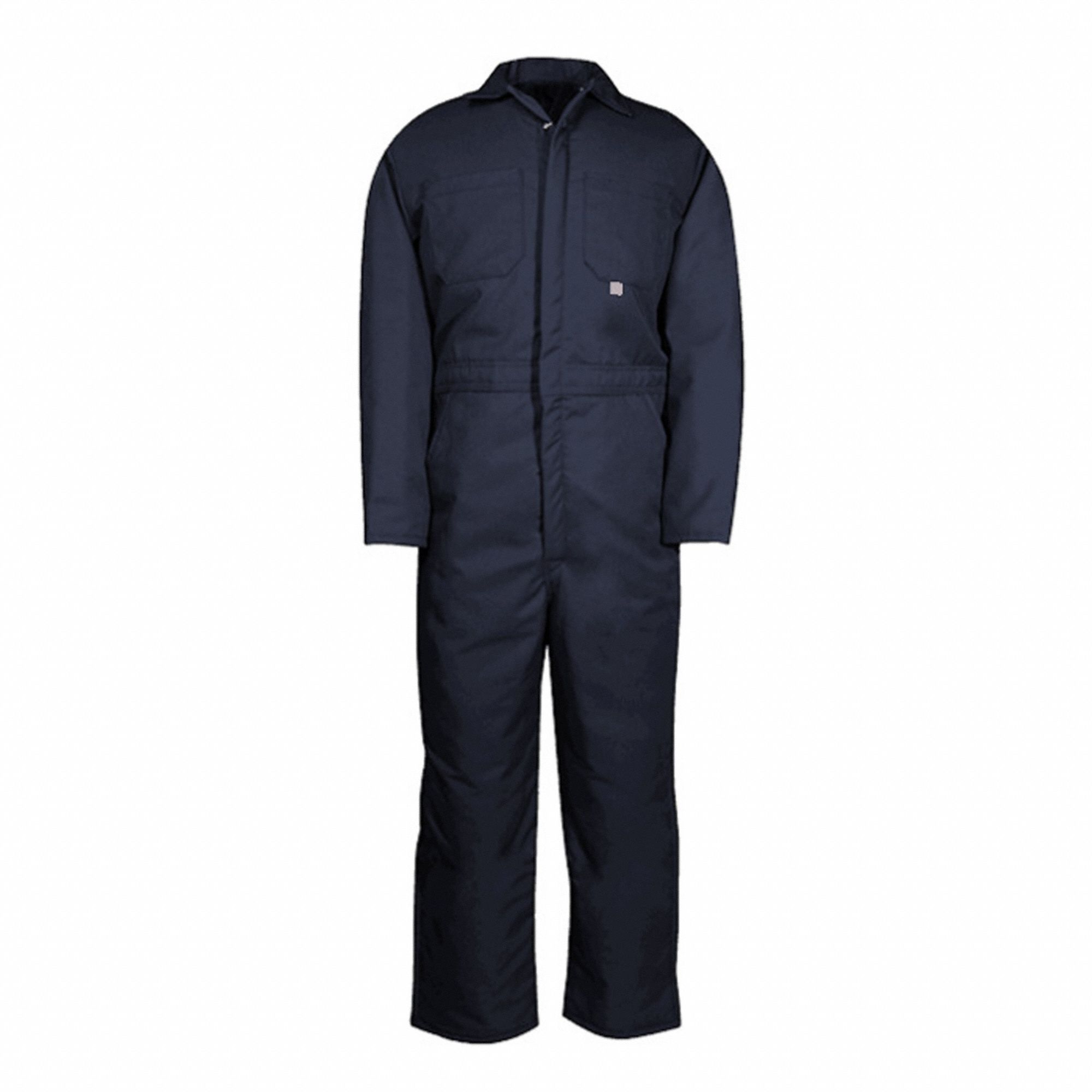 BIG BILL 837 COVERALLS, NAVY, 5XL TALL, COTTON/POLYESTER, 7.5 OZ ...