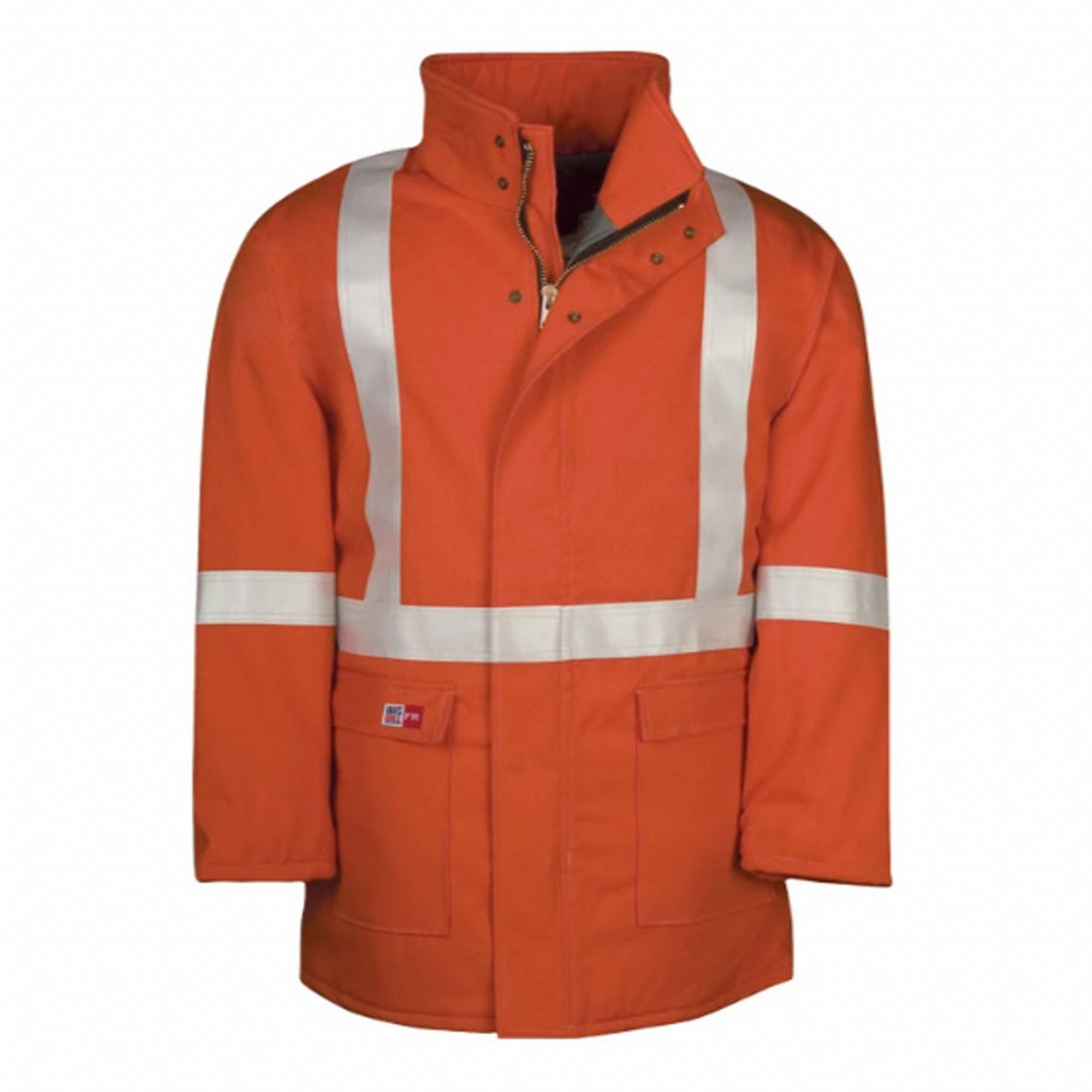 BIG BILL M308NEX ARCTIC PARKA, ORANGE, L, WESTEX ULTRASOFT, 10 OZ ...