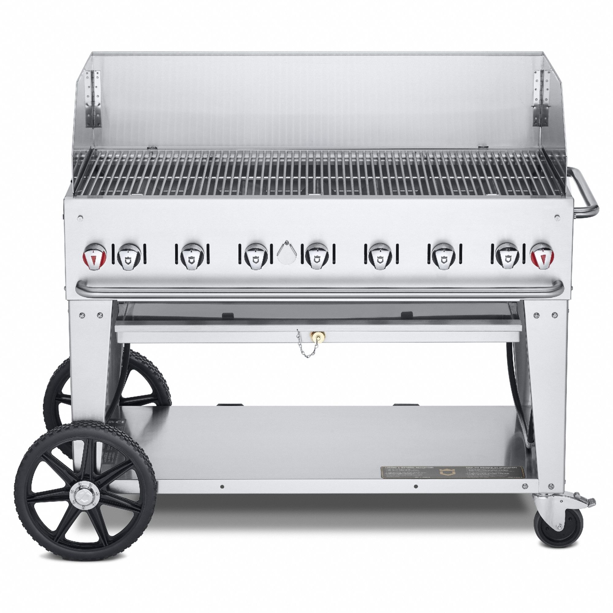 Propane, 6 Burners, Propane Grill - 817FW6|CV-MCB-48-SI-BULK-WGP - Grainger