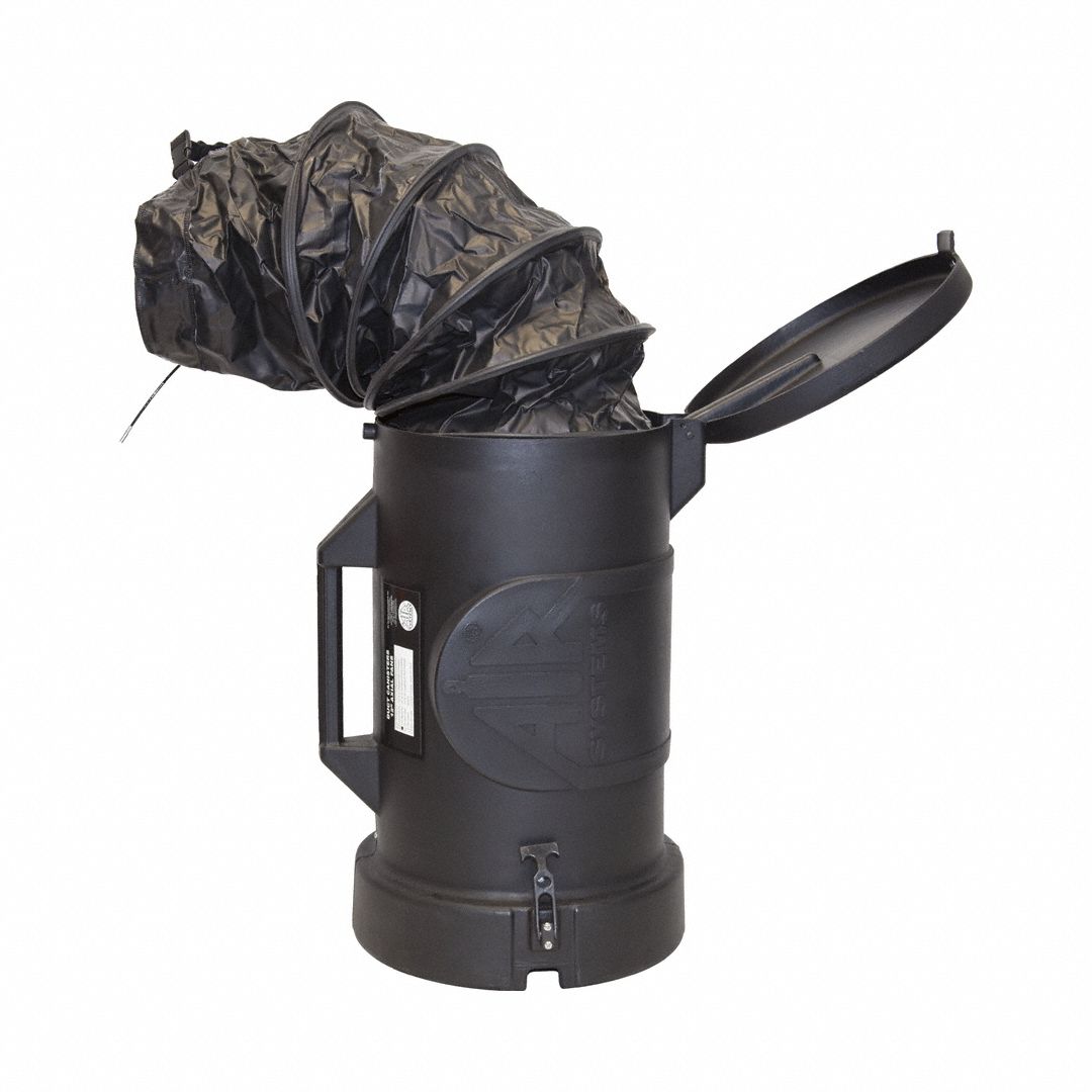 AIR SYSTEMS INTERNATIONAL, 12 in Dia, 25 ft Lg, Duct Canister - 847NX1 ...