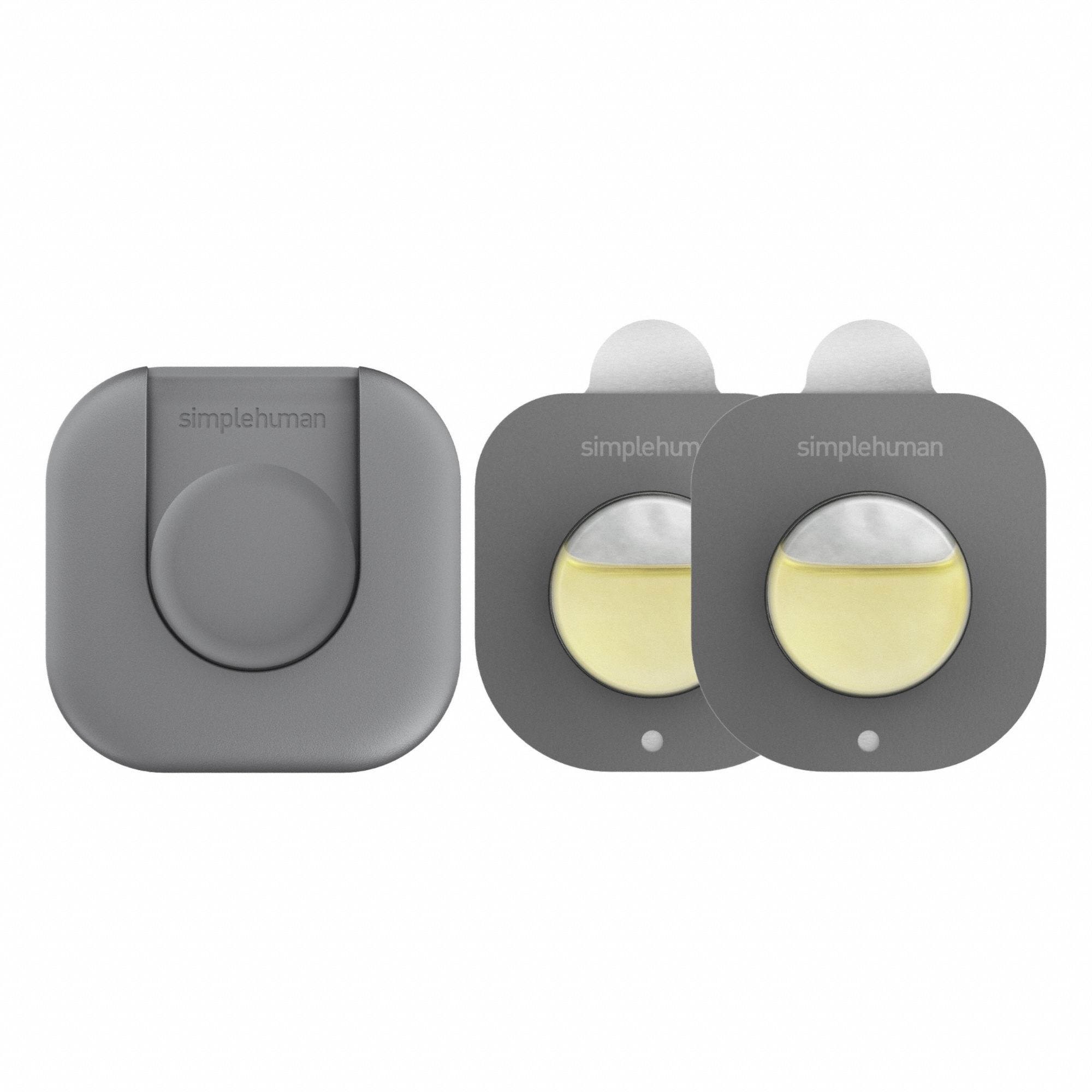 SIMPLEHUMAN, Pod Starter Pack, 2 1/4 in Overall Lg, Trash Odor ...