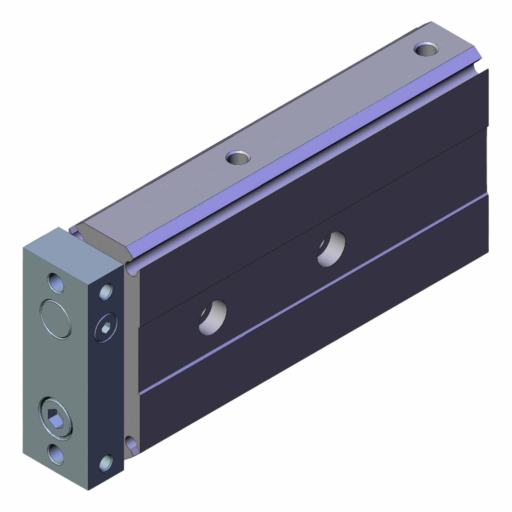 SMC, 20 mm Bore Dia, 50 mm Stroke Lg, Dual Piston Cylinder - 201L34 ...