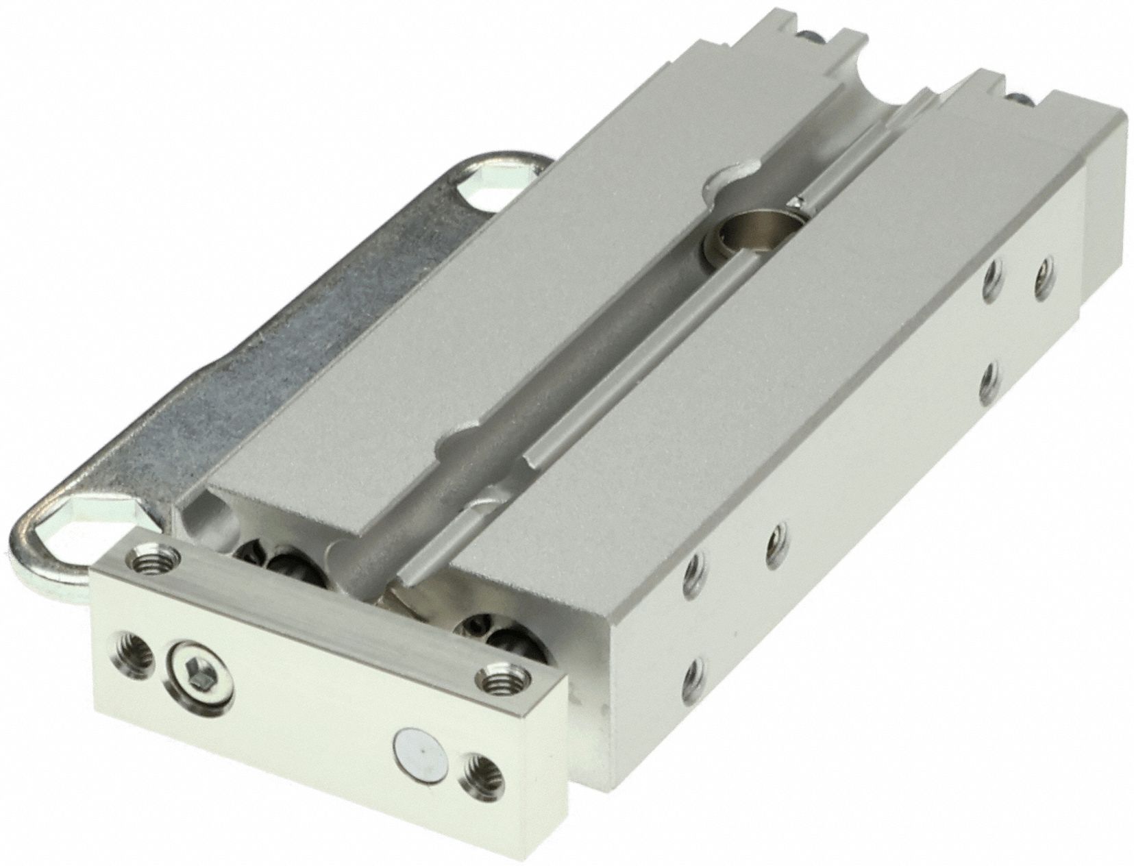 SMC, 6 mm Bore Dia, 10 mm Stroke Lg, Compact Guided Cylinder - 826EP3 ...