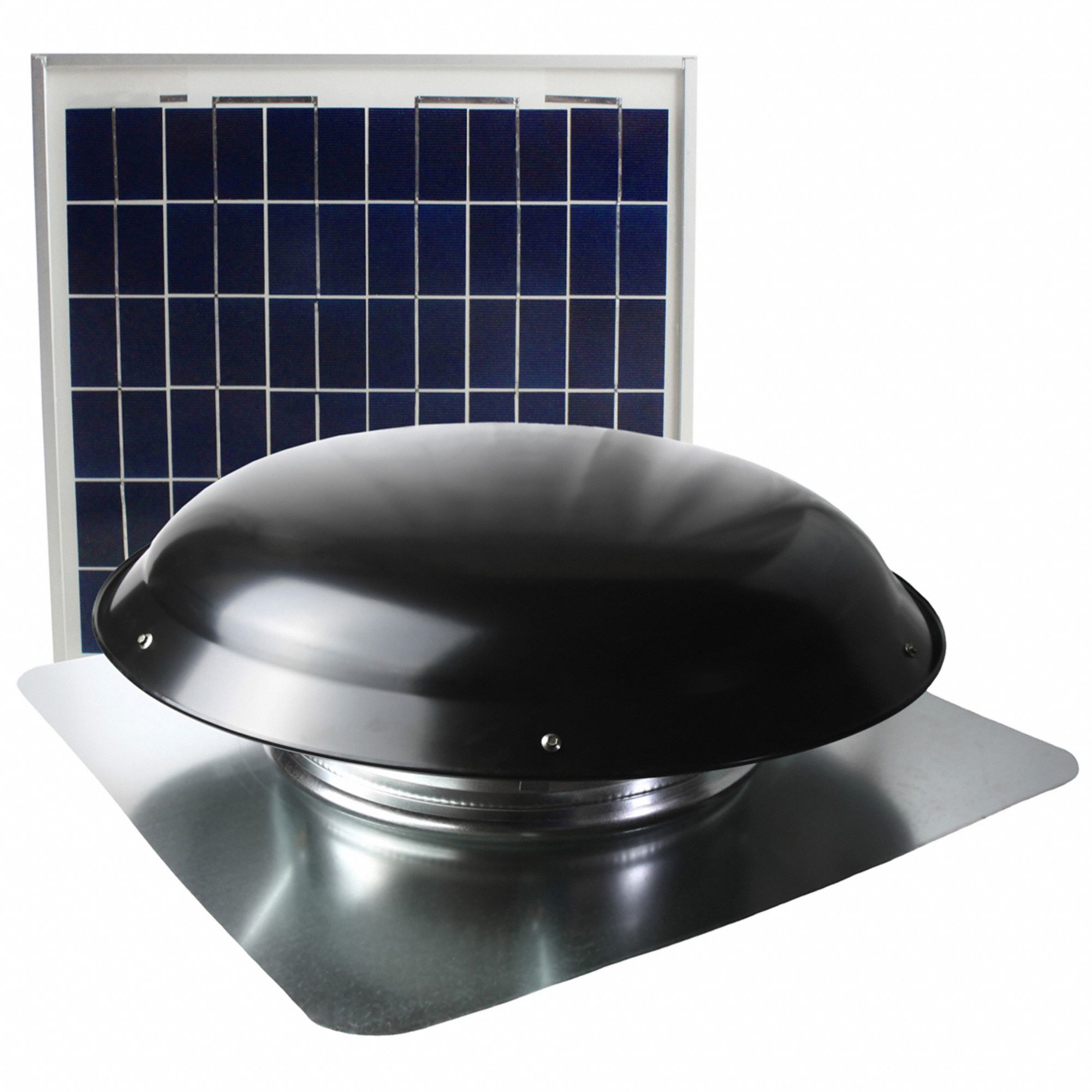 MAXX AIR Attic Exhaust Fan: Roof Mount, Solar, Max. 1,600 sq ft Attic ...