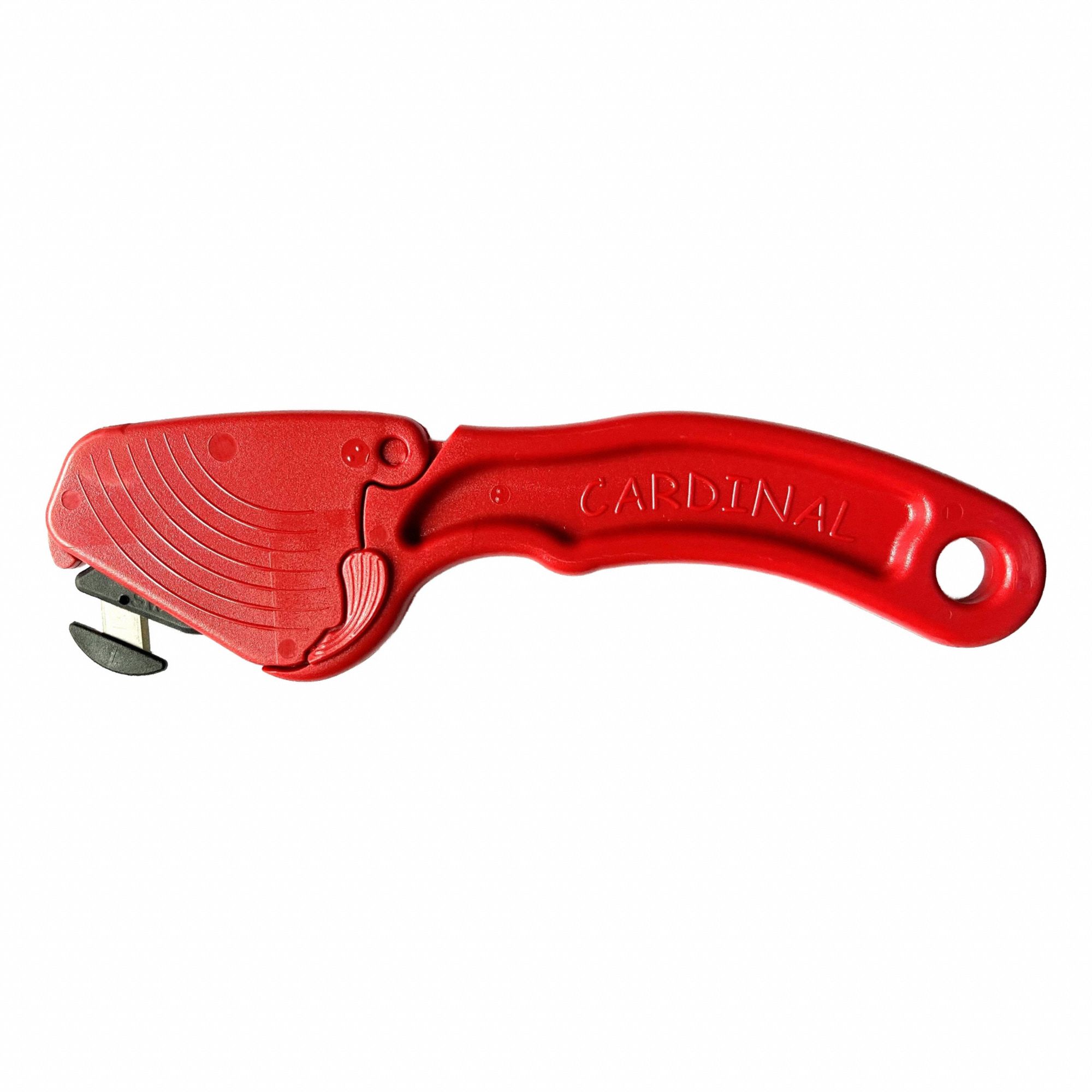 CARDINAL, 6 1/2 in Overall Lg, Contoured Handle, Safety Cutter - 402KC1 ...