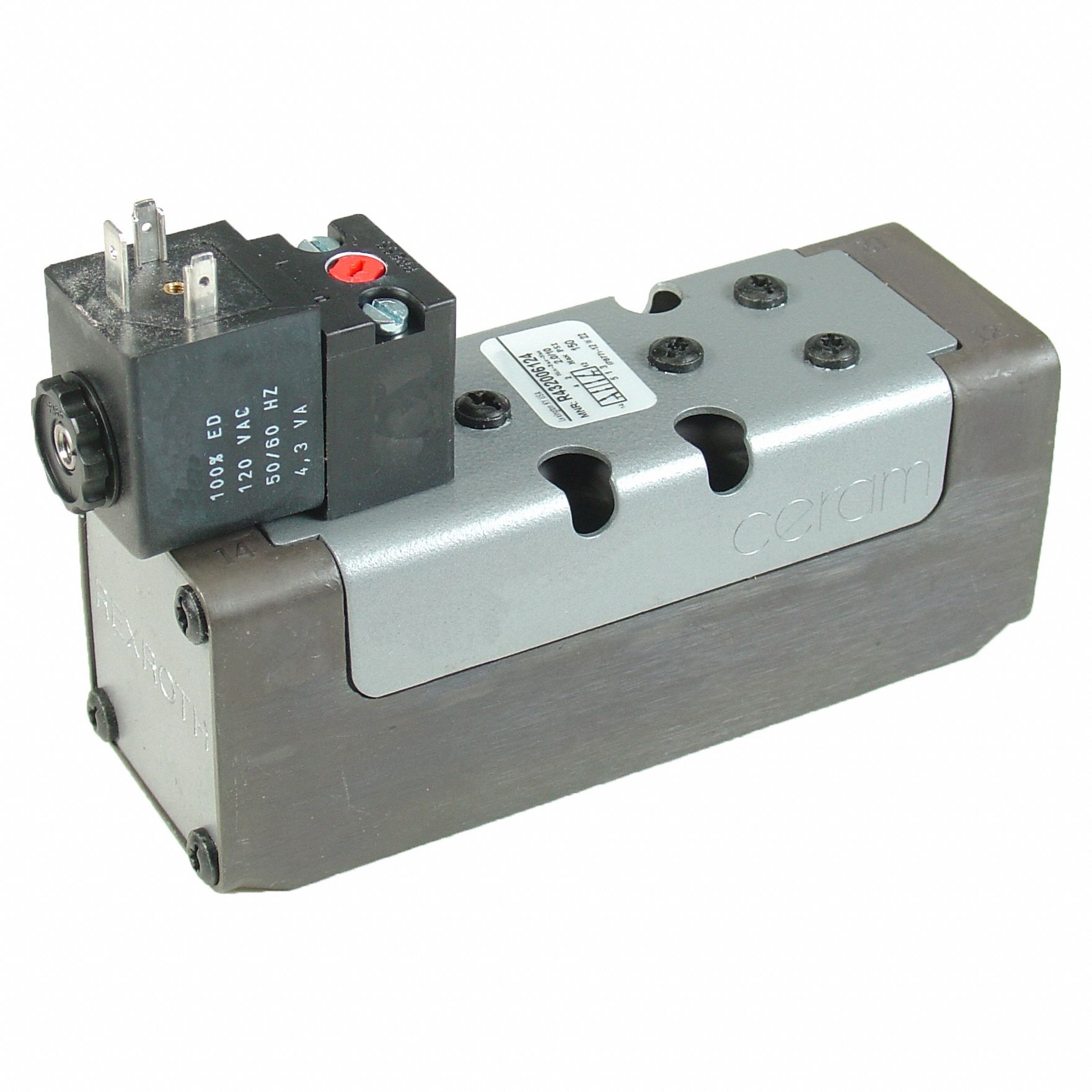 AVENTICS, Series CERAM, Single Solenoid, Solenoid Air Control Valve ...