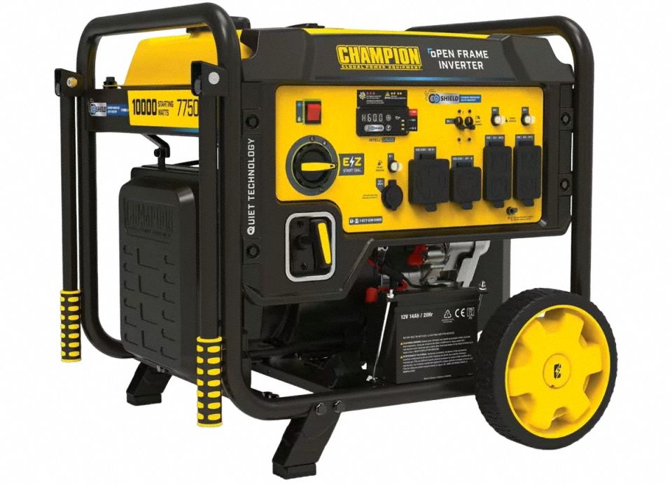 CHAMPION POWER EQUIPMENT, Inverter, Gasoline, Portable Generator ...