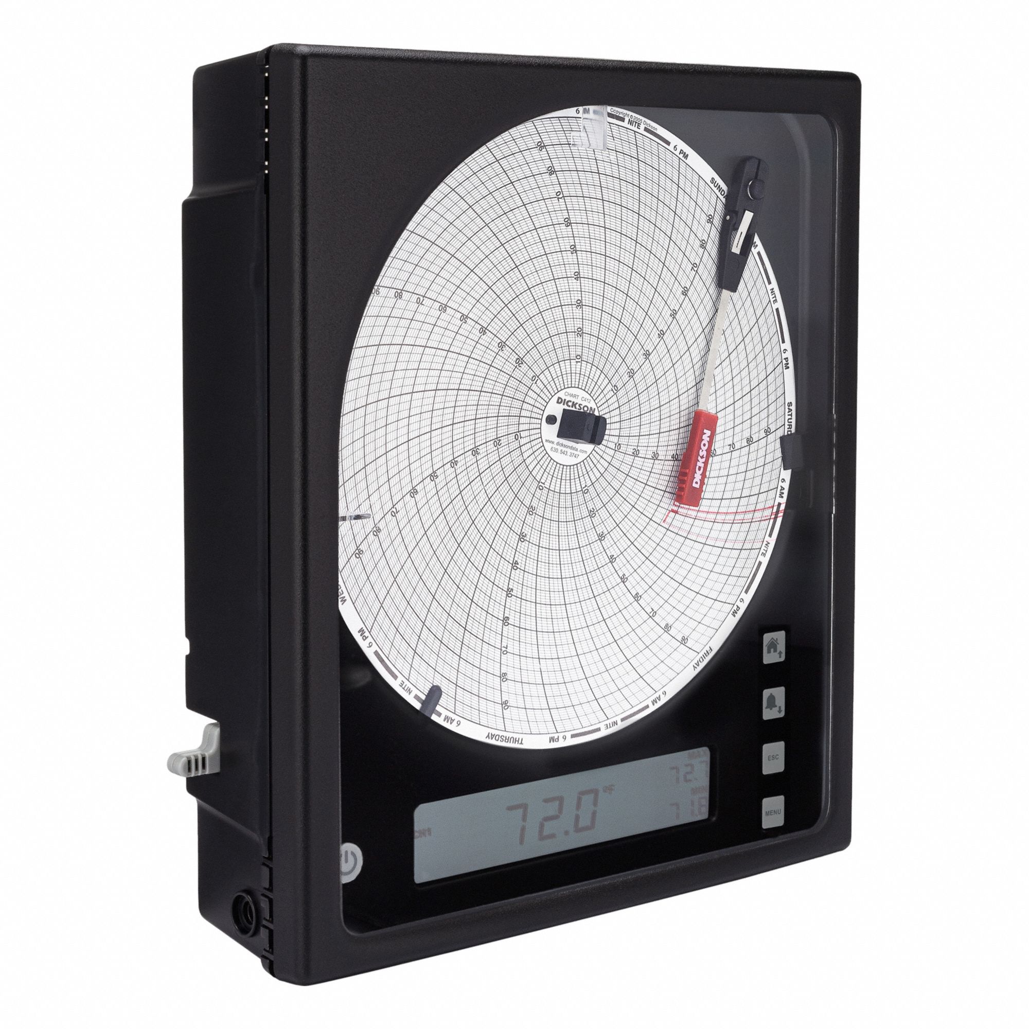 Dickson Circular Chart Recorders Temp°c Temp°f Circular Chart Recorders 817lj4 Kt8 50 N100