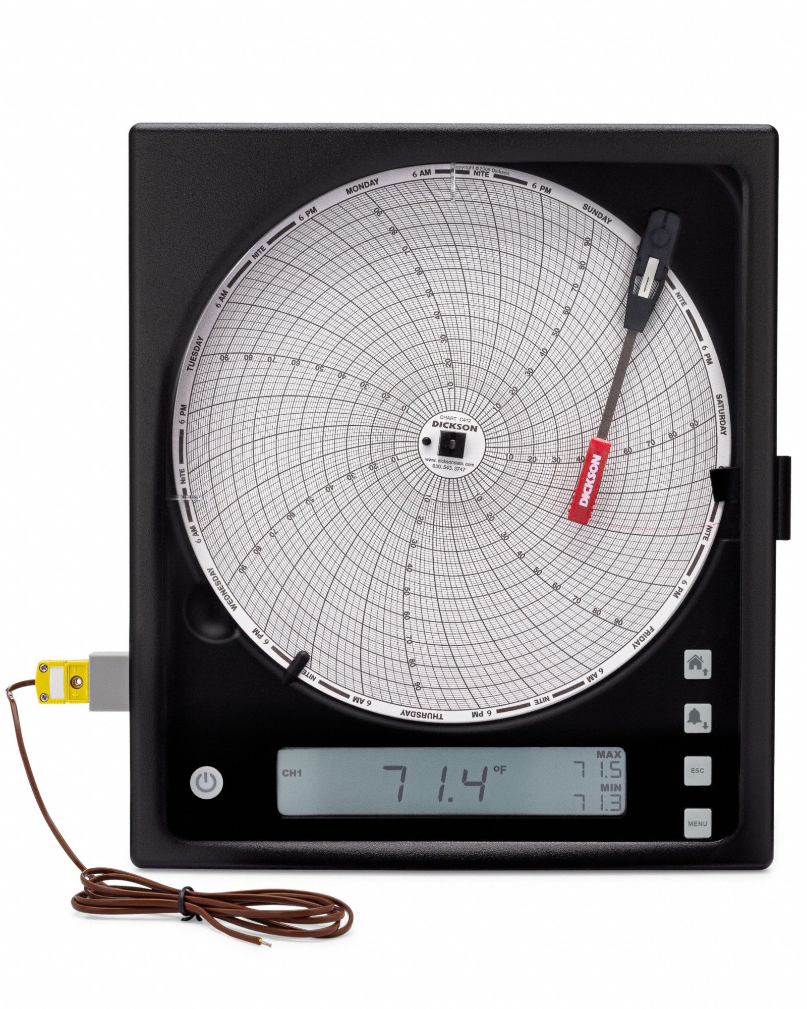 Dickson Circular Chart Recorders Circular Chart Recorders 817j23