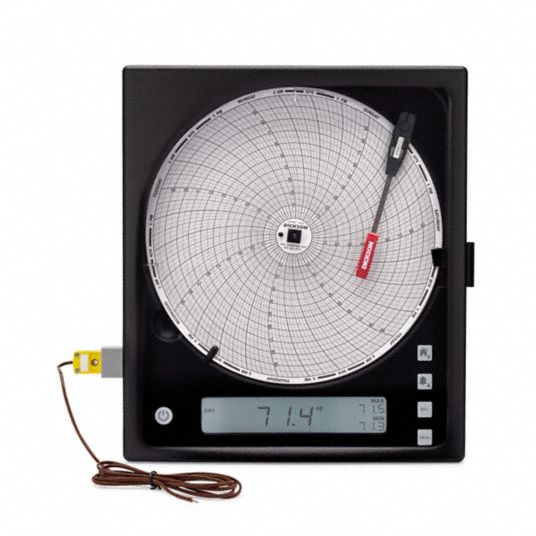 DICKSON, Circular Chart Recorders, Circular Chart Recorders - 817J23 ...