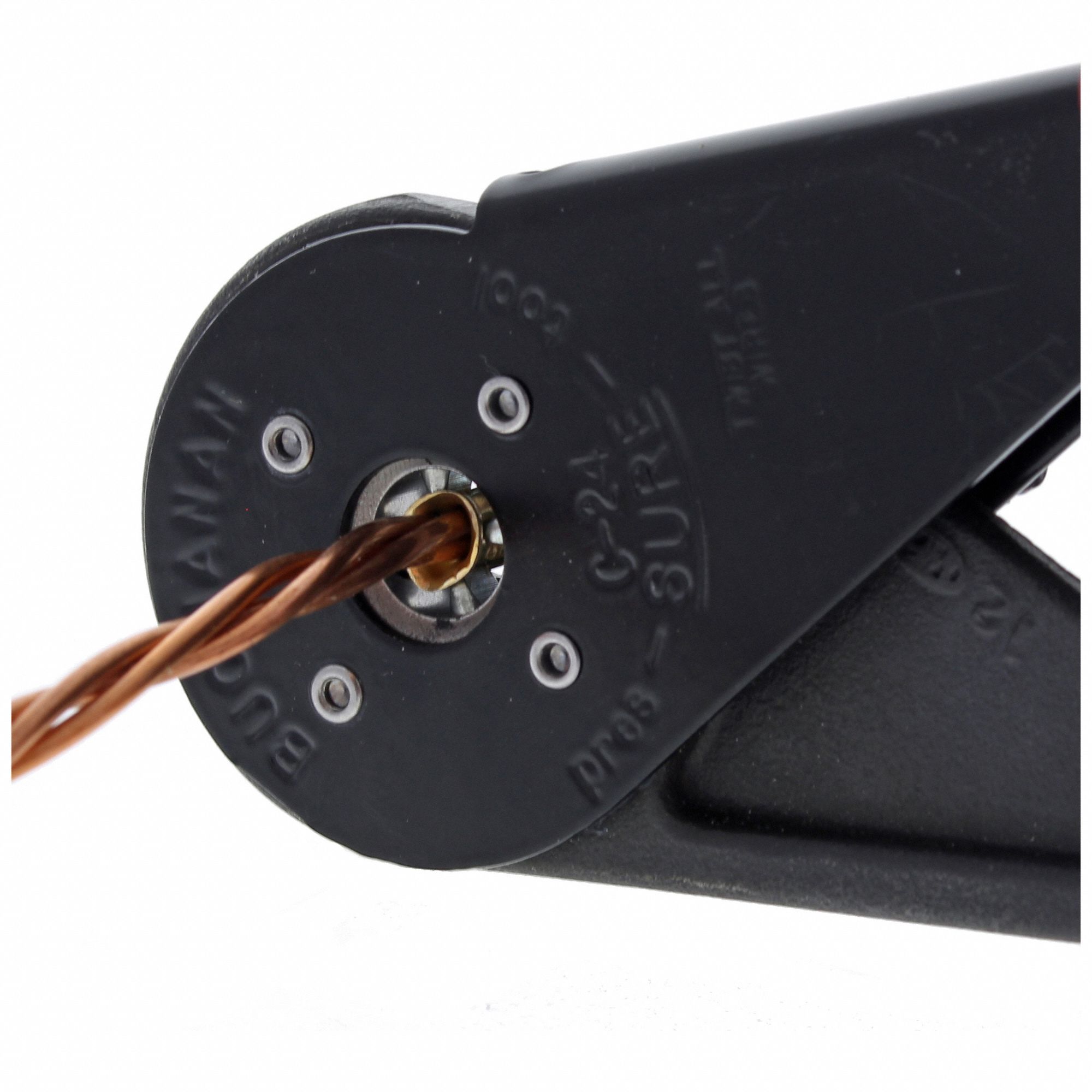 BUCHANAN Crimper: 2006S/2008S/2011S/Termend Lugs, 22 to 10 AWG, 8 in ...