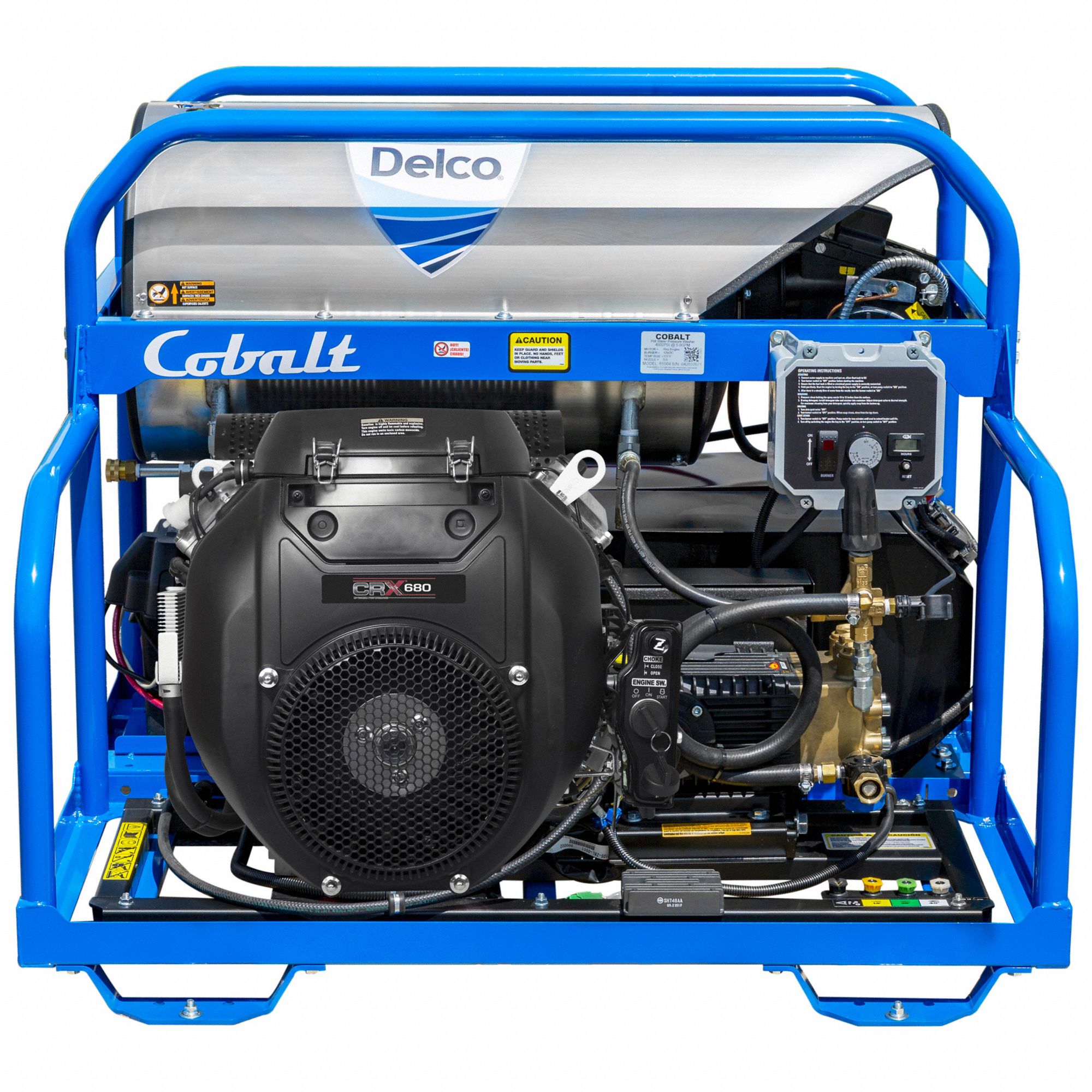 DELCO, Heavy Duty, Stationary, Gas-Powered Pressure Washer - 796CA4 ...