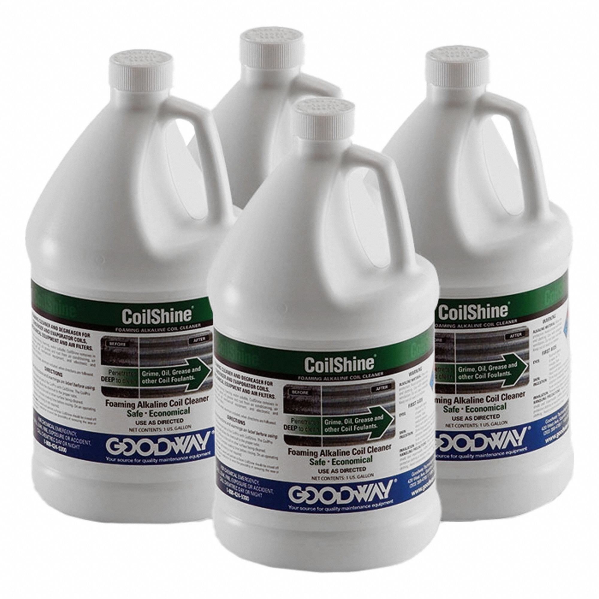 GOODWAY, CoilShine, 1 gal, Coil Cleaner - 821Z50|COILSHINE - Grainger