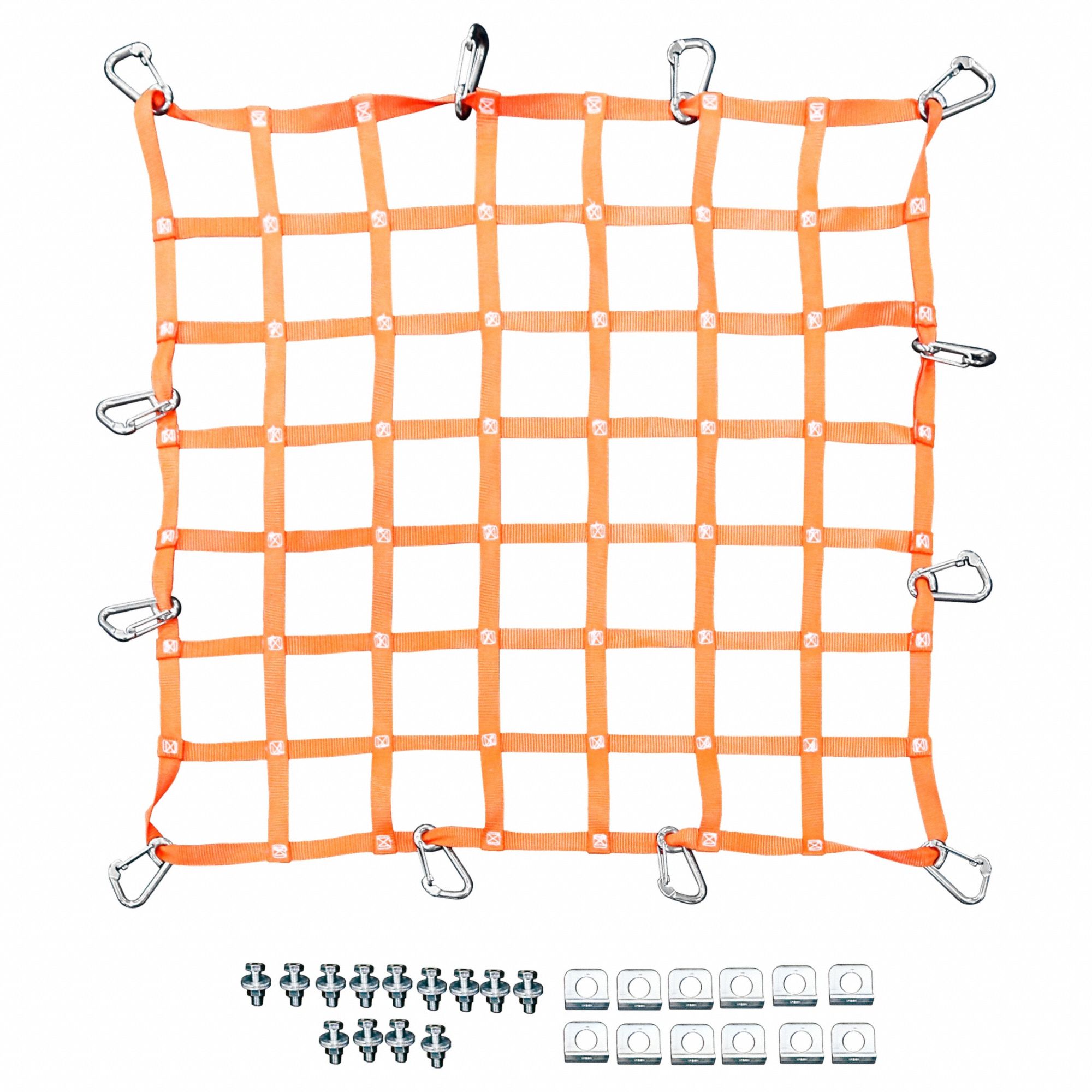 US NETTING, 5 in Mesh Size, Perimeter Netting, Safety Netting System ...