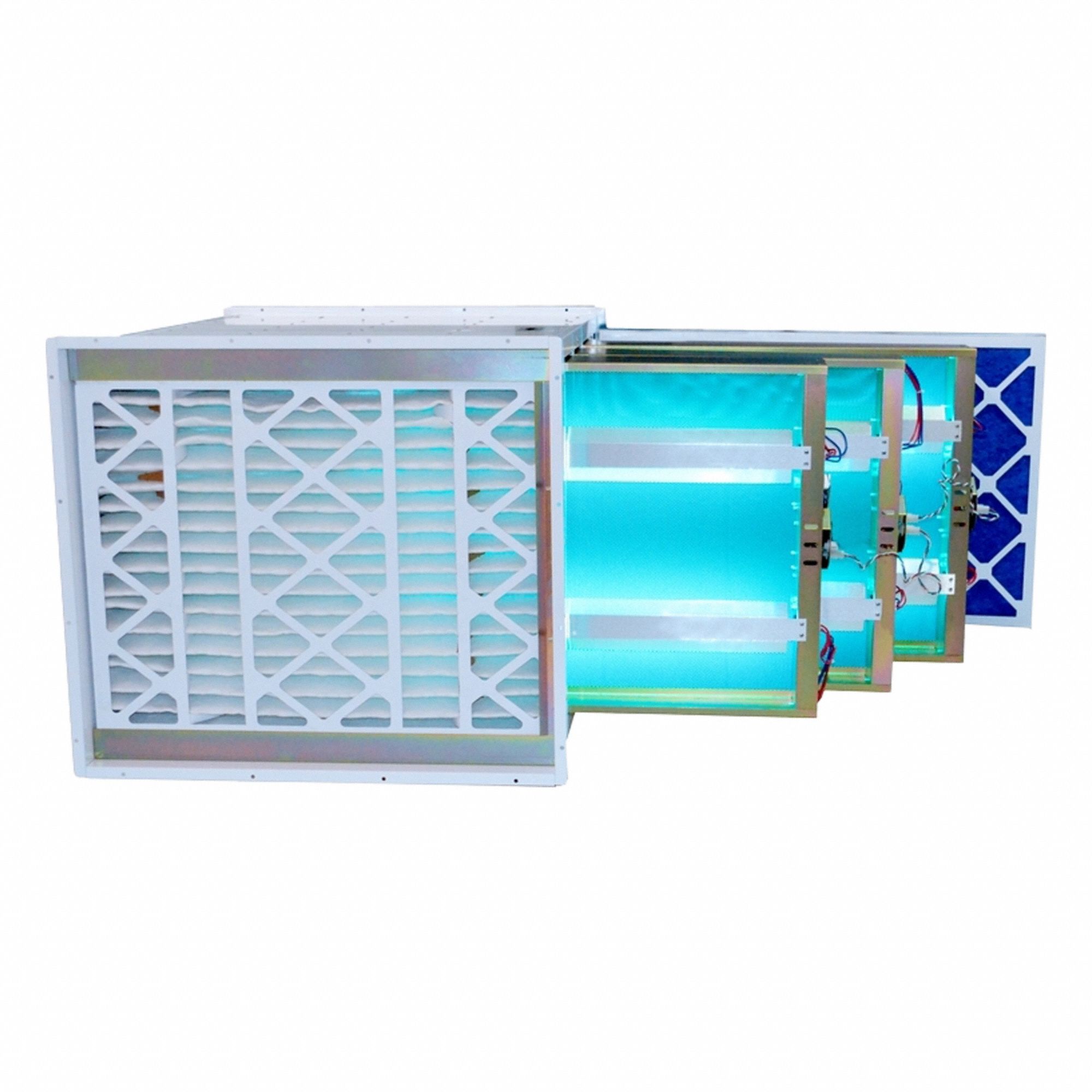 Duct/Plenum, Ultraviolet Germicidal Irradiation, Duct Mount Air Cleaner ...