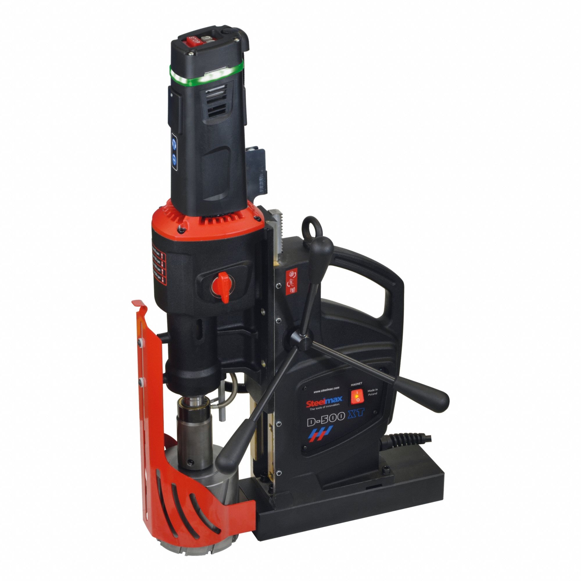 STEELMAX, Variable Speed, 58 RPM – 520 RPM, Magnetic Drill Press ...