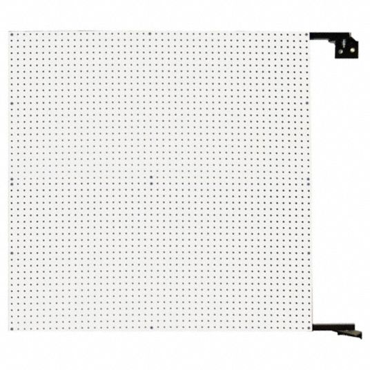 TRITON PRODUCTS, Round, 1/4 in Peg Hole Size, Pegboard Panel - 817VC6 ...
