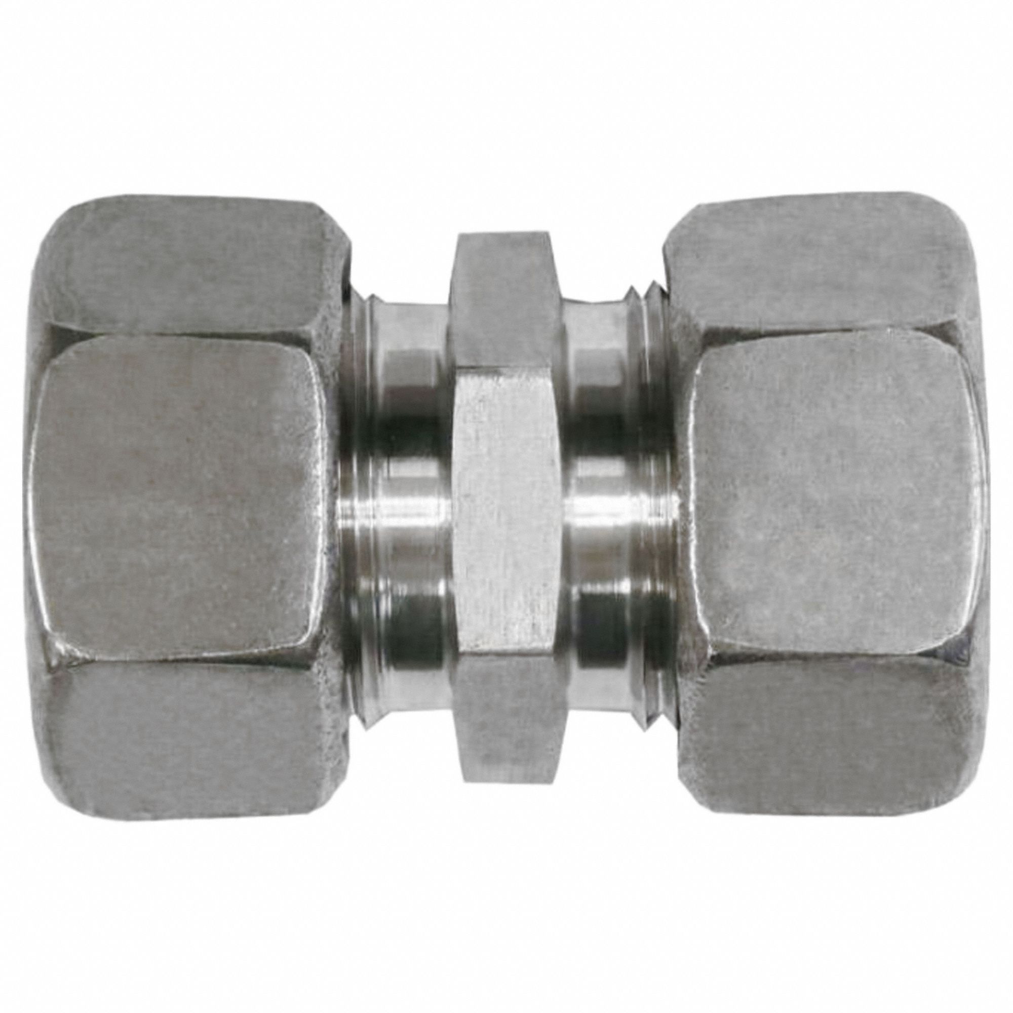 316 Stainless Steel, Compression x Compression, Tube Straight - 812JH8 ...