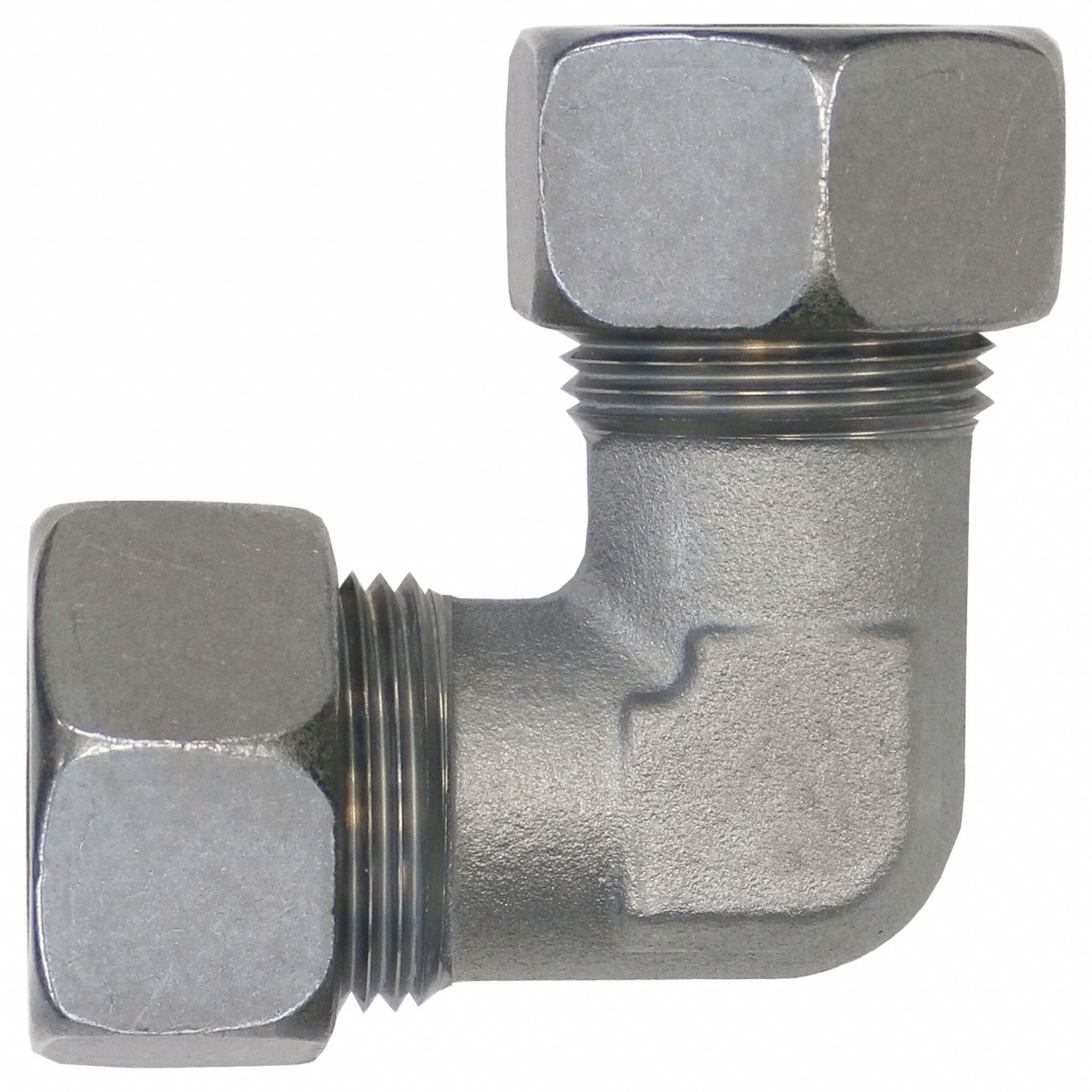 BRENNAN INDUSTRIES, 14 mm OD x 14 mm OD size, Compression x Compression, Compression Fitting ...