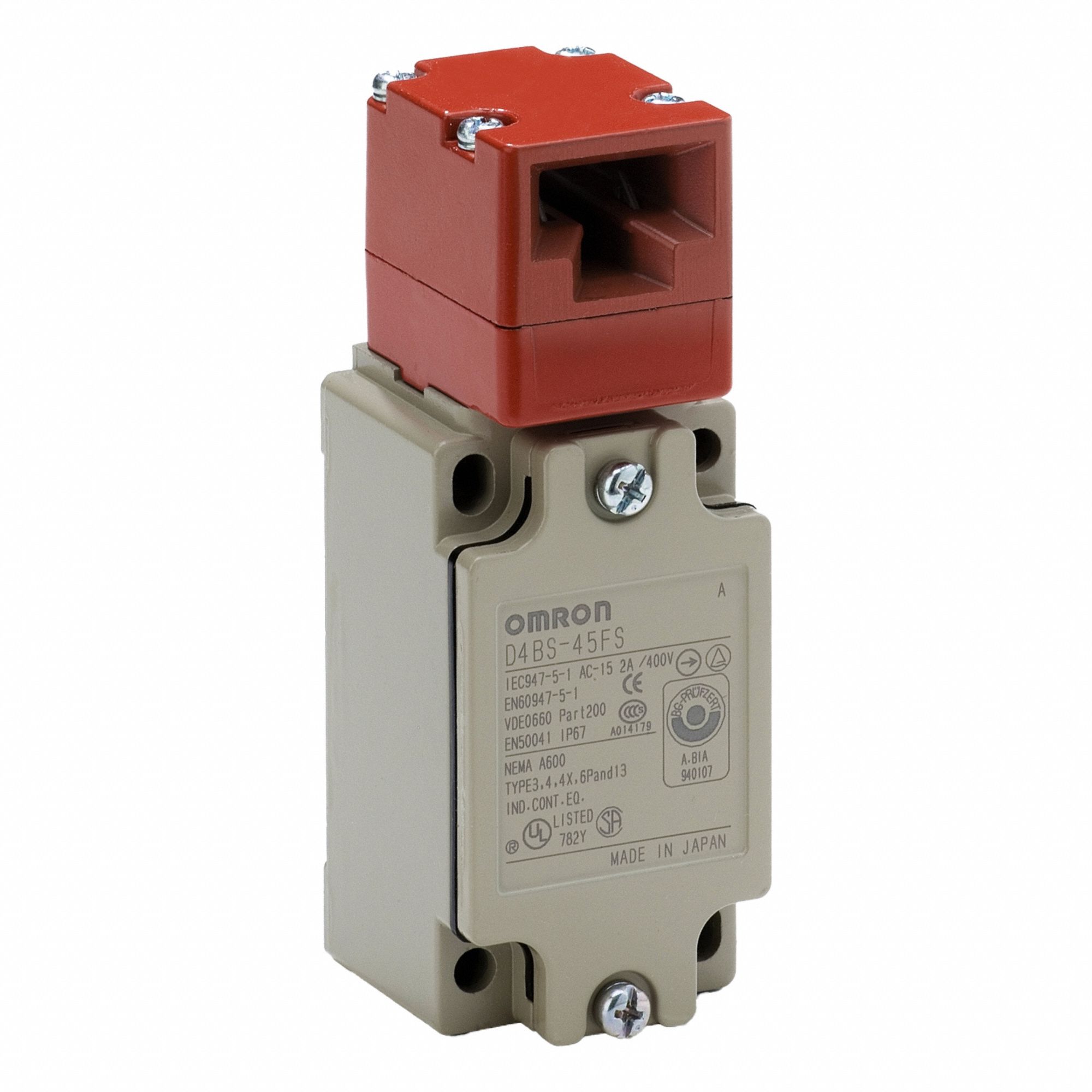 Safety Interlock Switches - 878V06|D4BS-2AFS - Grainger