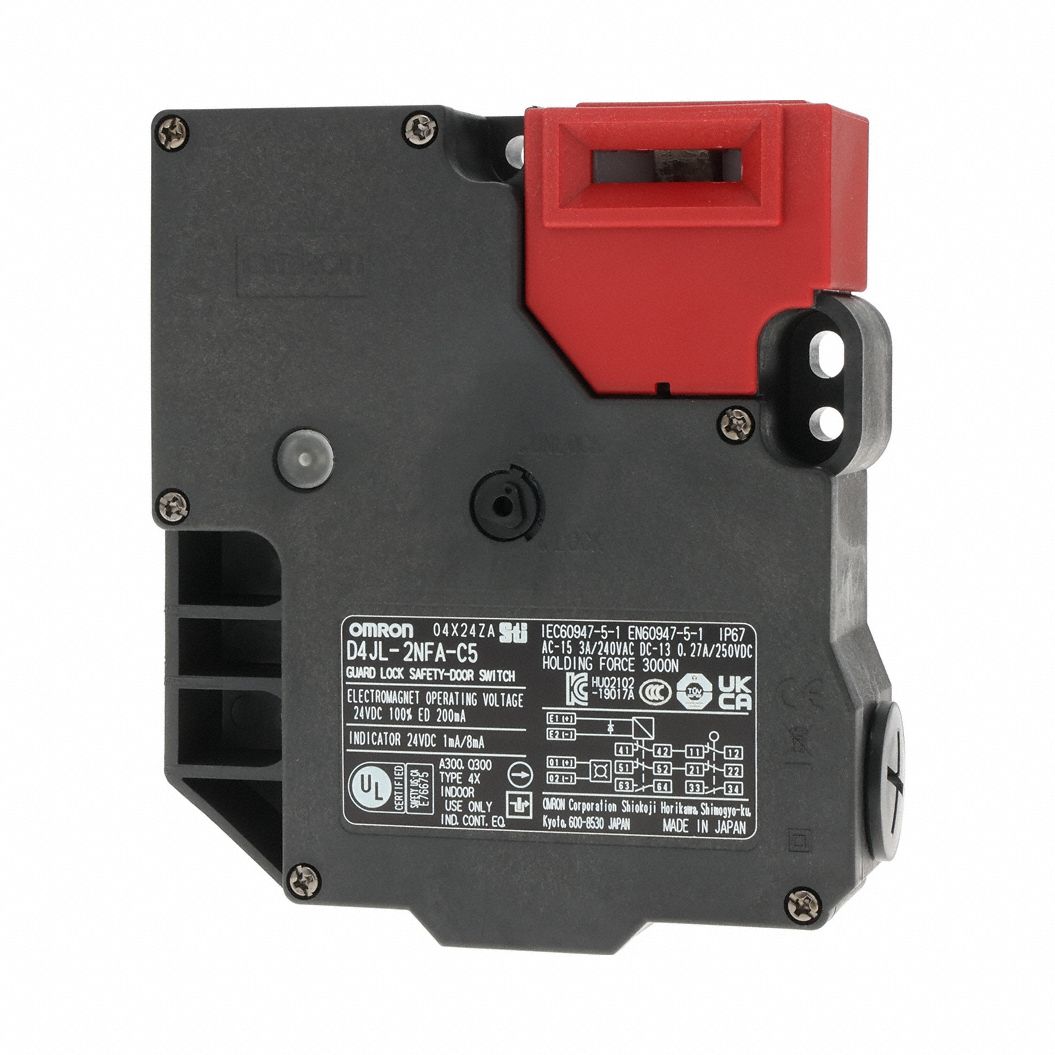 Safety Interlock Switches - 878V49|D4JL-2NFA-C5 - Grainger