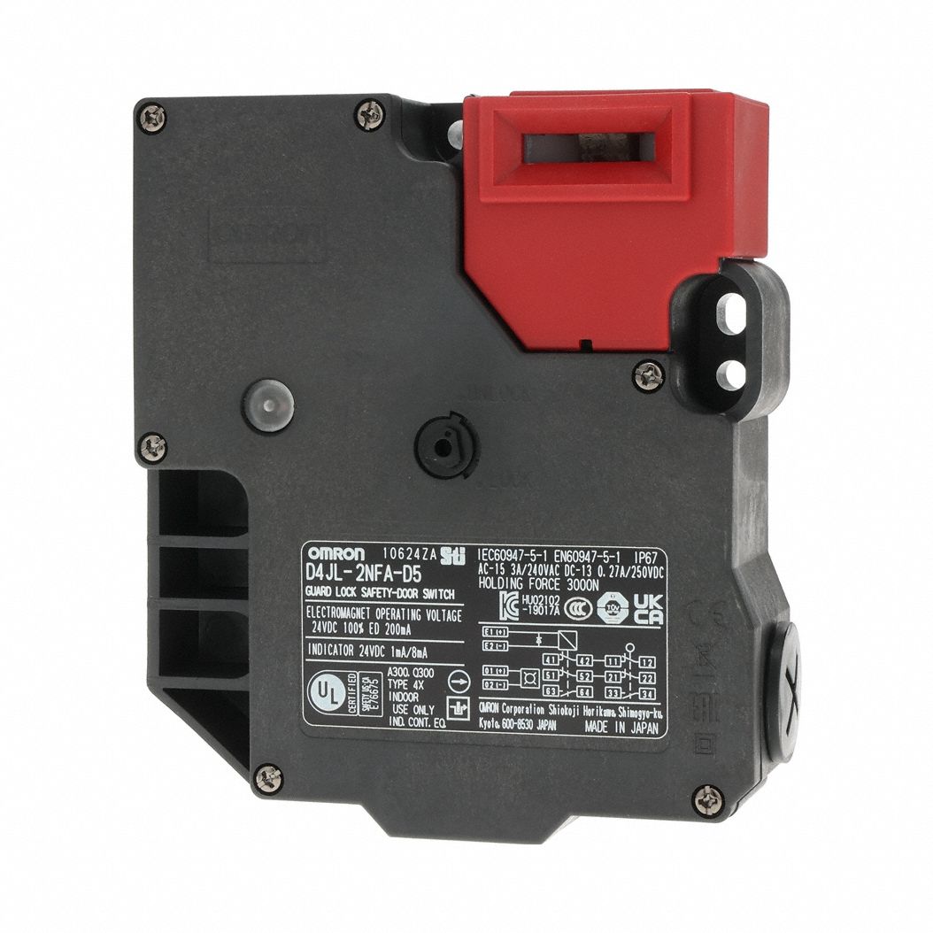 Safety Interlock Switches - 878V51|D4JL-2NFA-D5 - Grainger