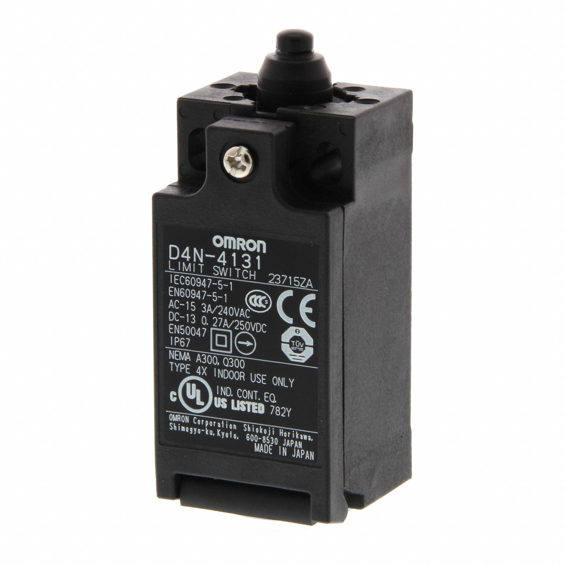 Limit Switches - 878V72|D4N-2131 - Grainger