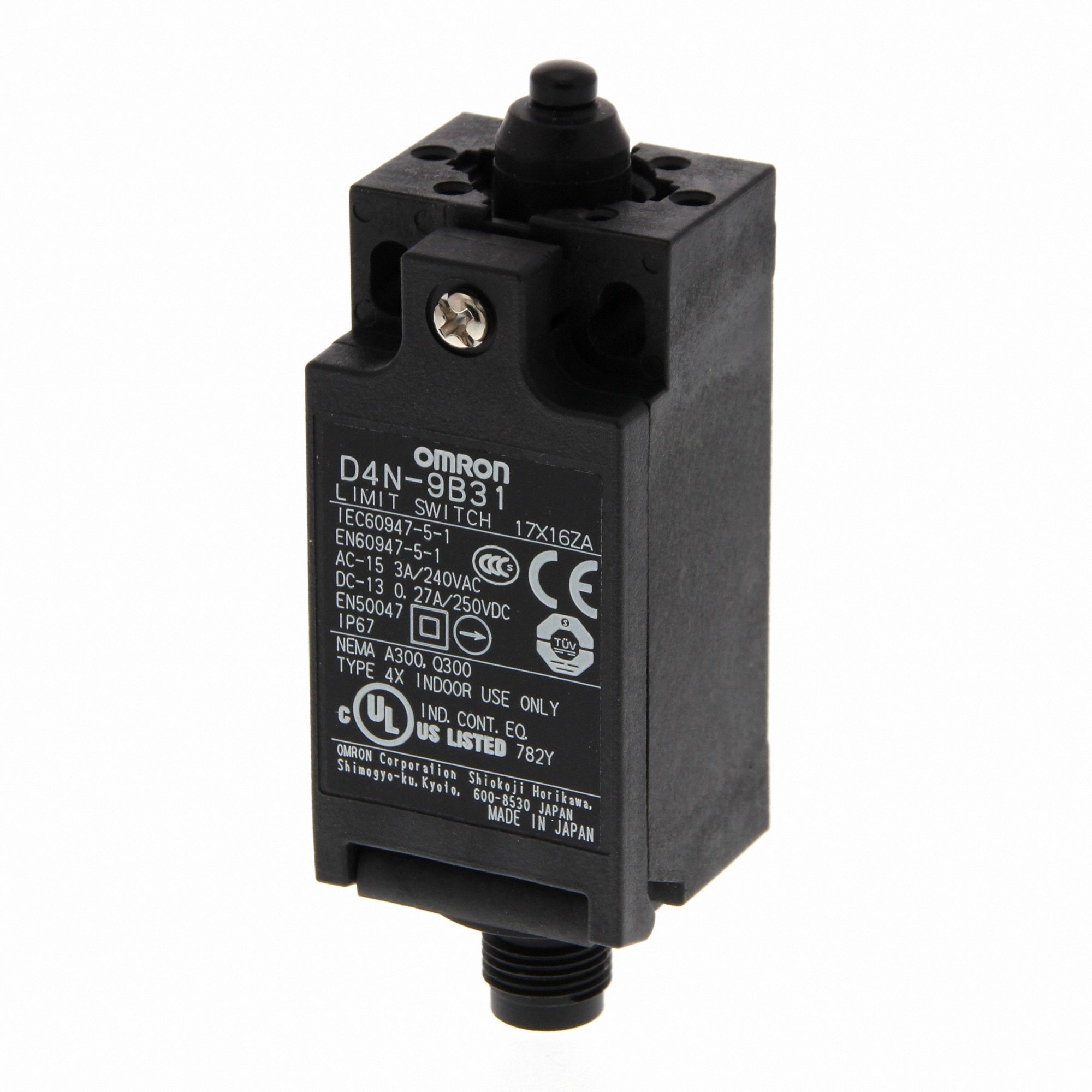 Limit Switches - 878V84|D4N-9B31 - Grainger