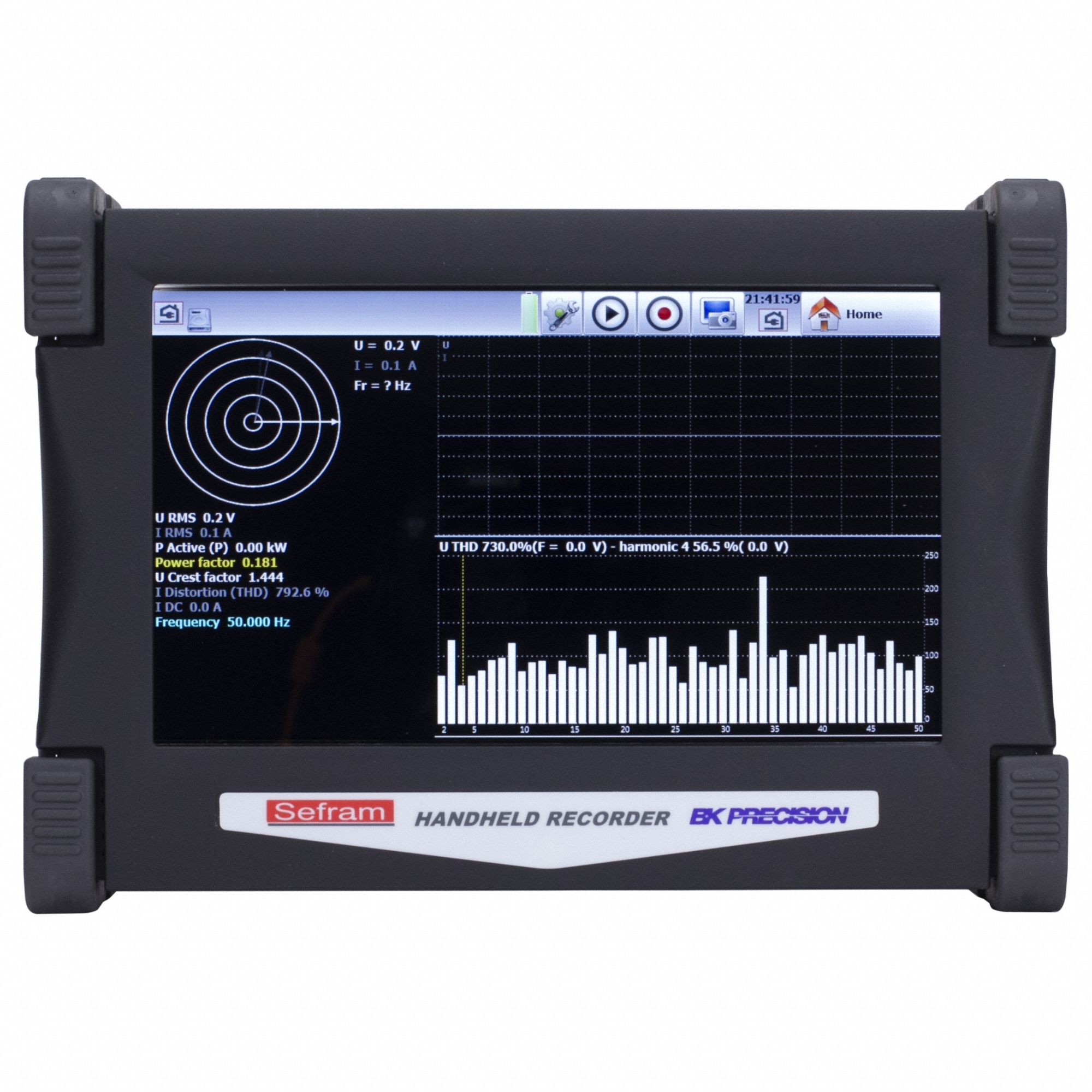 B&K PRECISION, Multi-Function Recorder, 4 Analog Channels, Multi-Function Recorder - 811CN8 ...