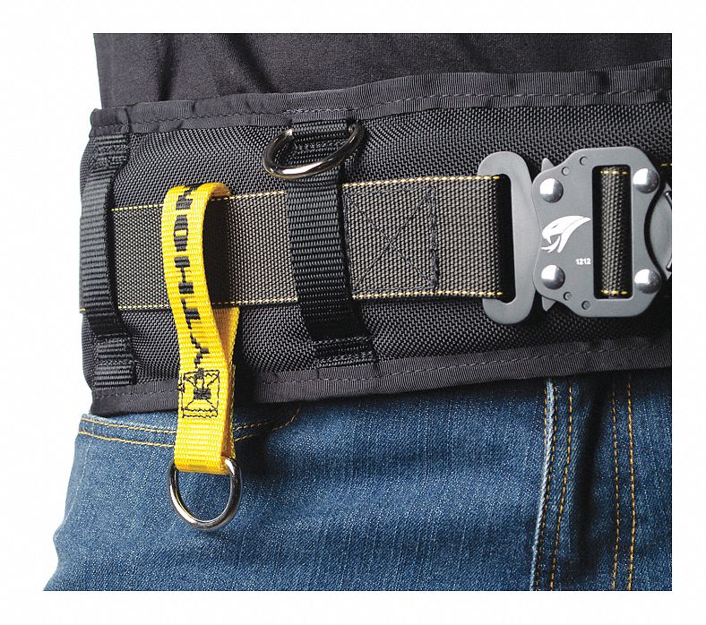 DBI-SALA BELT LOOP ATTACHMENT,YELLOW,4" L - Tool Tether Attachment Points for Dropped Object ...