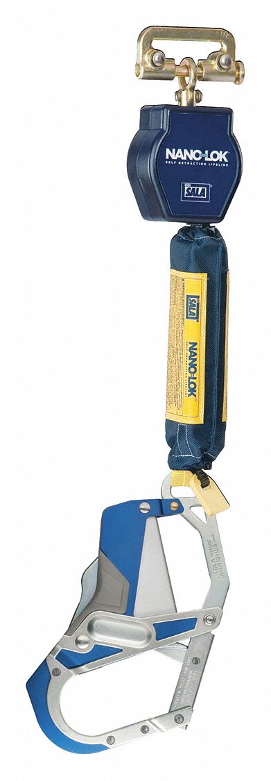 DBI-SALA SELF-RETRACTING LIFELINE, CSA, VISUAL LOAD INDICATOR, 1 LEG ...