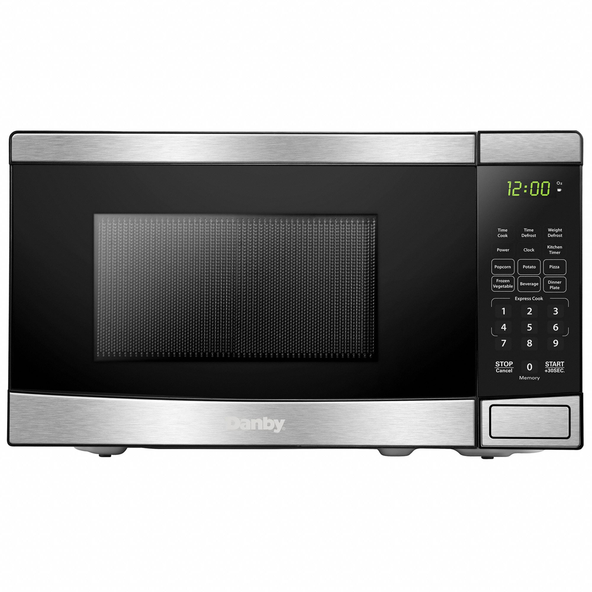 DANBY MICROWAVE,0.7 CU FT CAPACITY,SILVER - Microwave Ovens ...