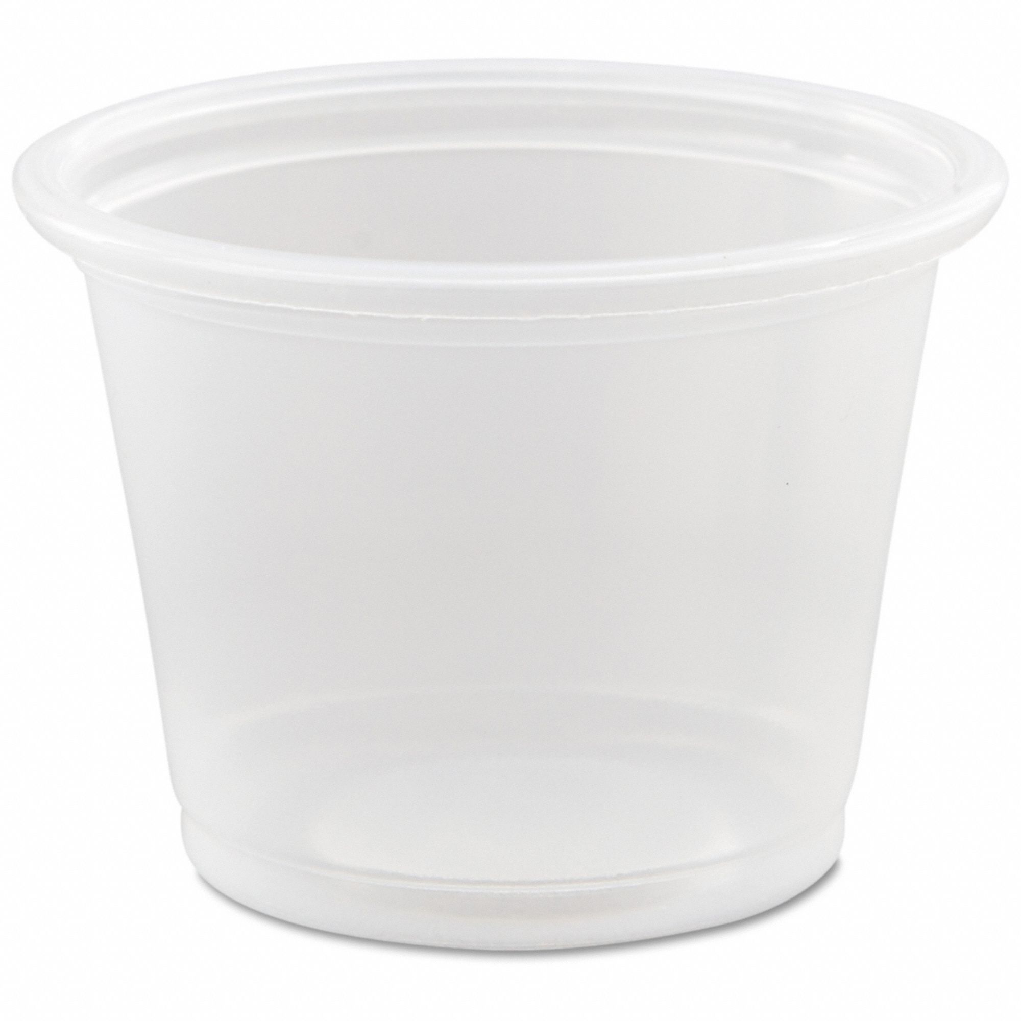 DART, 1 oz Capacity, Clear, Disposable Portion Cup - 392A47|100PC ...