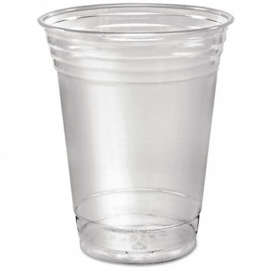 DART, 16 oz Capacity, Clear, Disposable Cold Cup - 799LV1|TP16D - Grainger