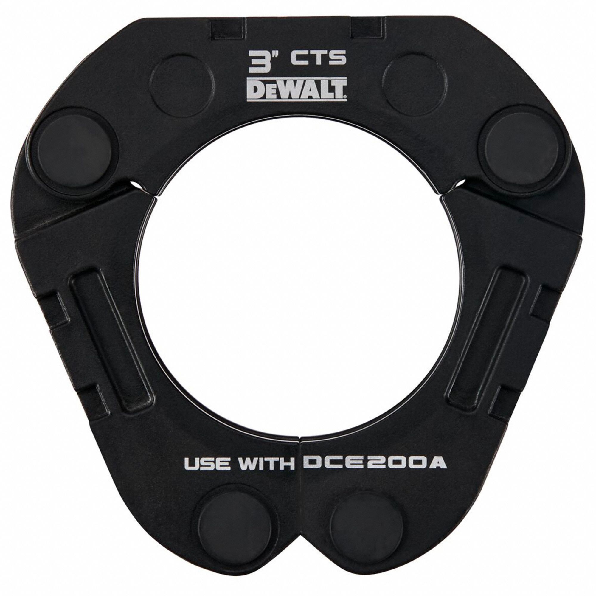 DEWALT, 3 in Pipe, Copper (Plumbing)/Stainless Steel, Press Jaw ...