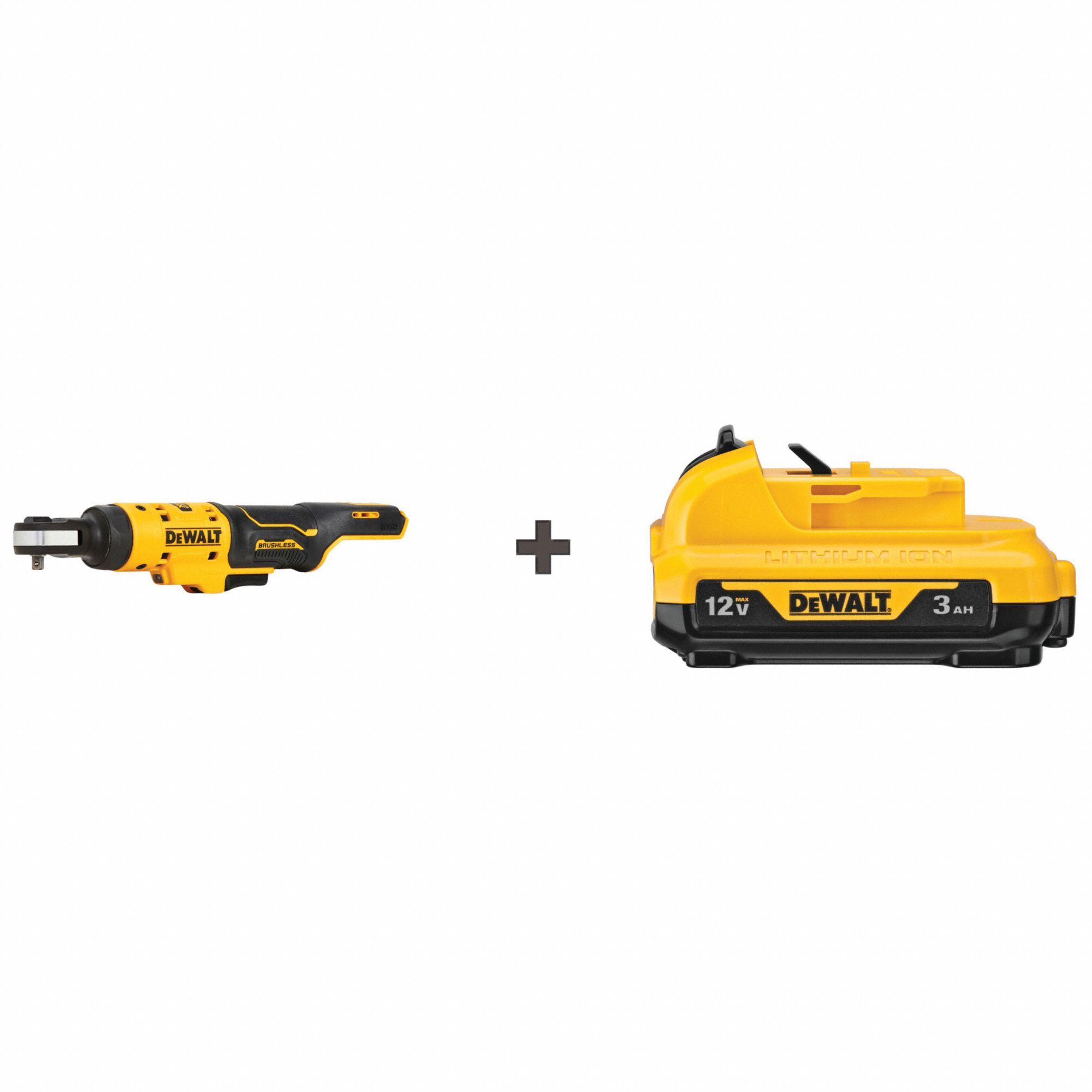 DEWALT, 60 ft-lb Fastening Torque, 250 RPM No Load Speed, Ratchet ...