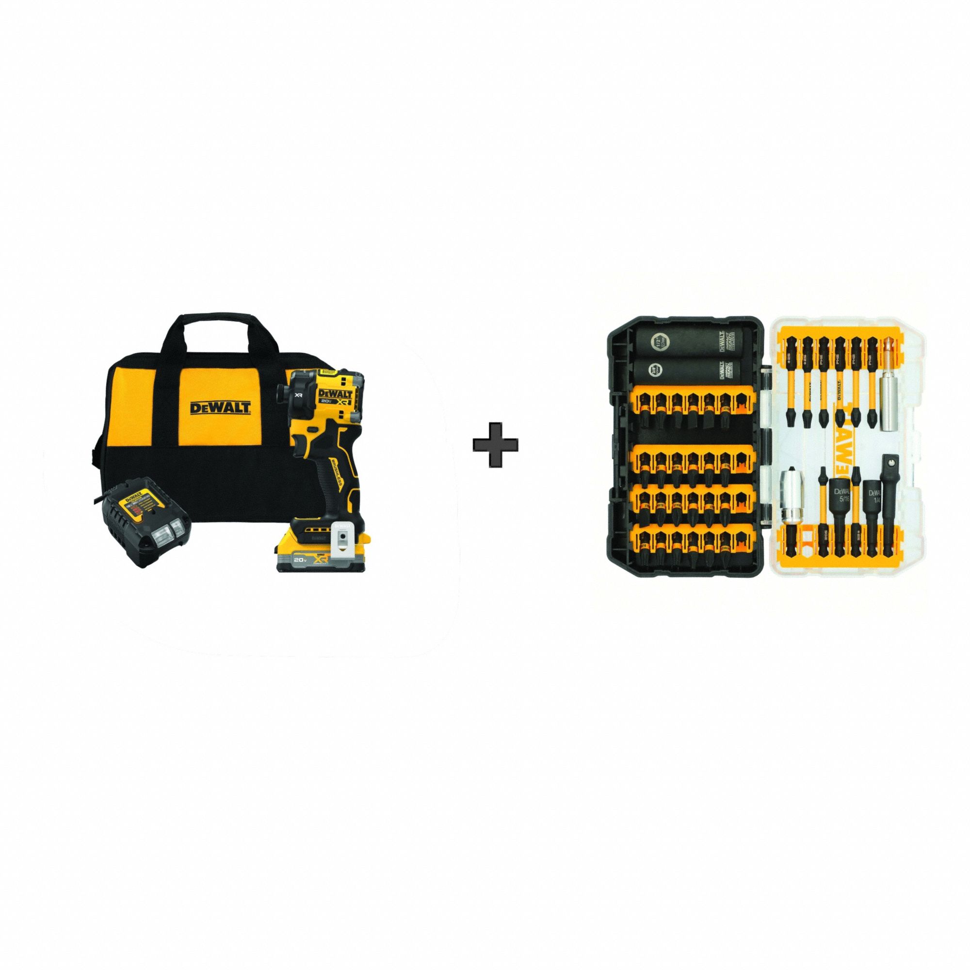 500 in-lb Max. Torque, 3,000 RPM No Load Speed, Impact Driver Kit ...
