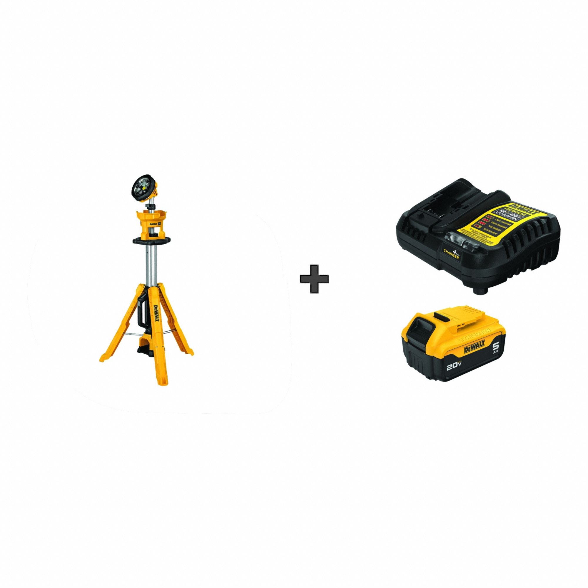 Tripod Light Kit - 436GN8|DCL079B/DCB205C - Grainger