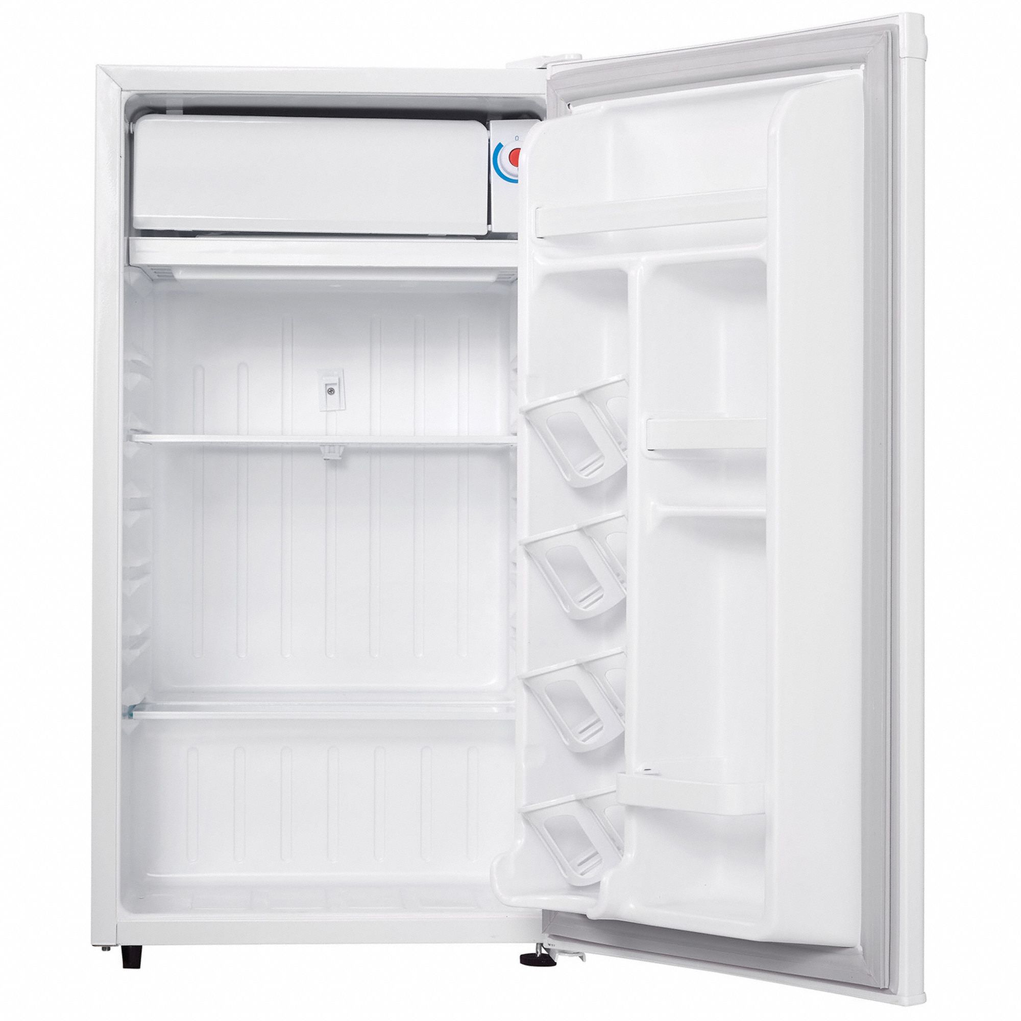 DANBY Mini Refrigerator with Freezer Section: White, 3.2 cu ft Total ...